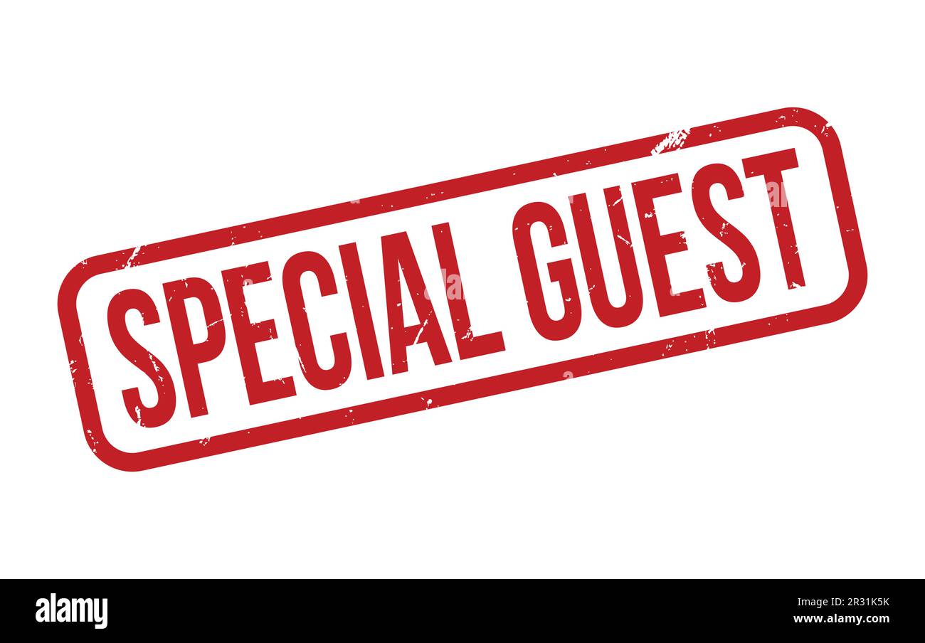 Special guest word Stock Vector Images - Alamy