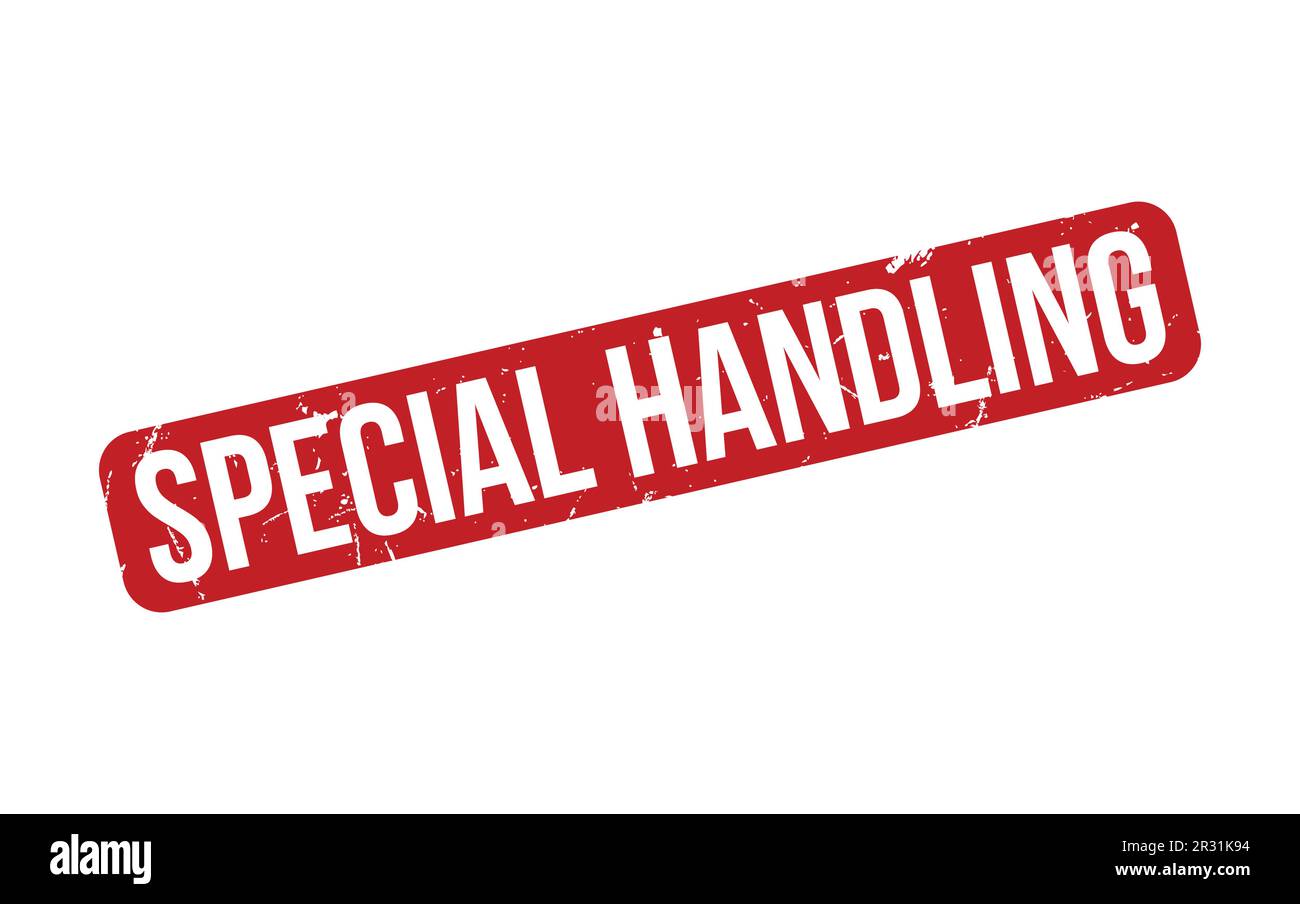 Special handling rubber stamp hi-res stock photography and images - Alamy