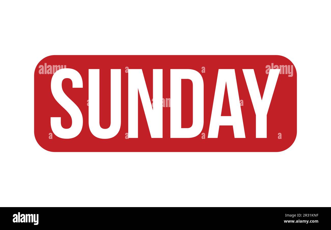 Sunday stamp hi-res stock photography and images - Alamy