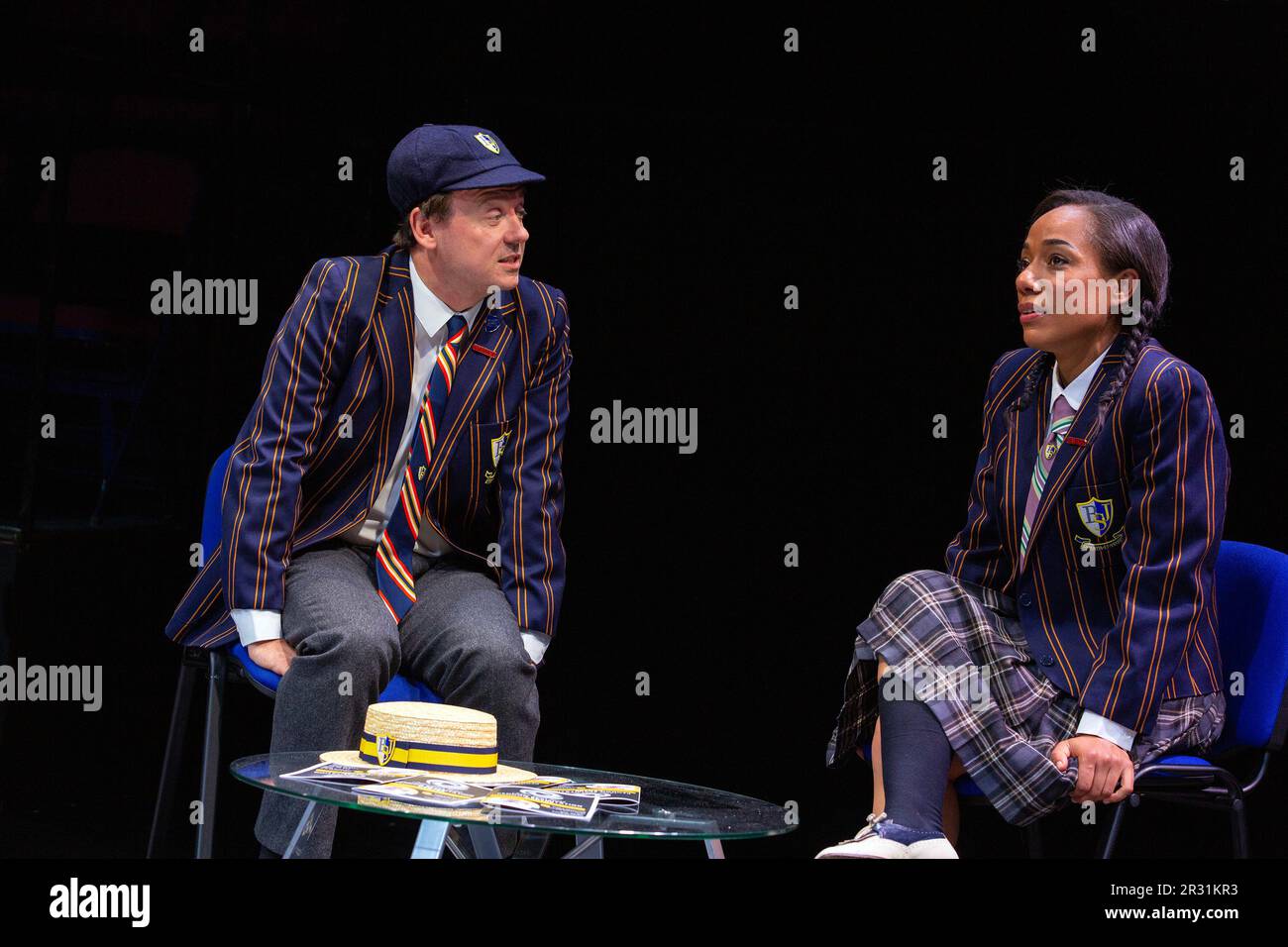 Antony Eden (Josh Meizner), Tanya-Loretta Dee (Sara Coote) in WELCOME ...