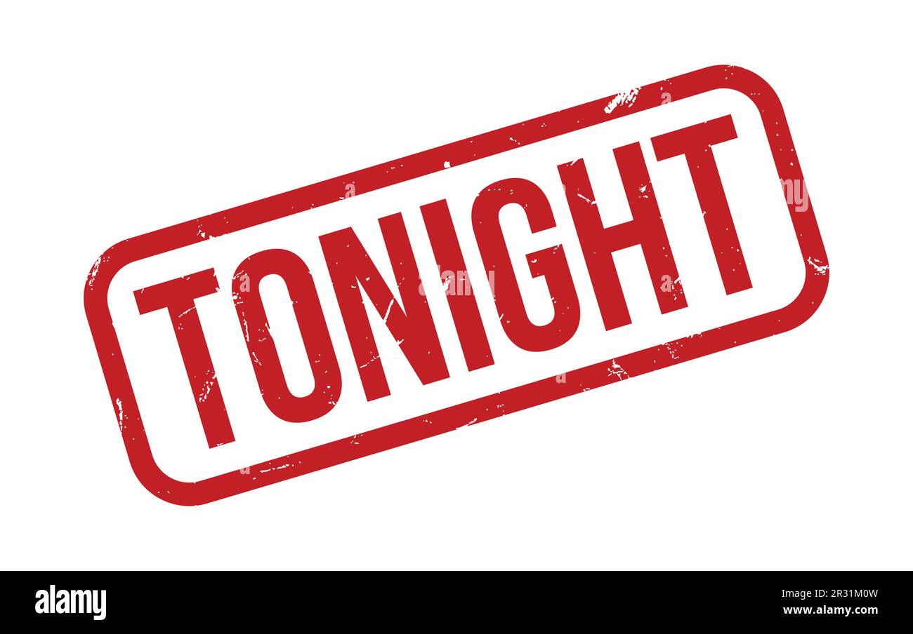Tonight stamp Cut Out Stock Images & Pictures - Alamy