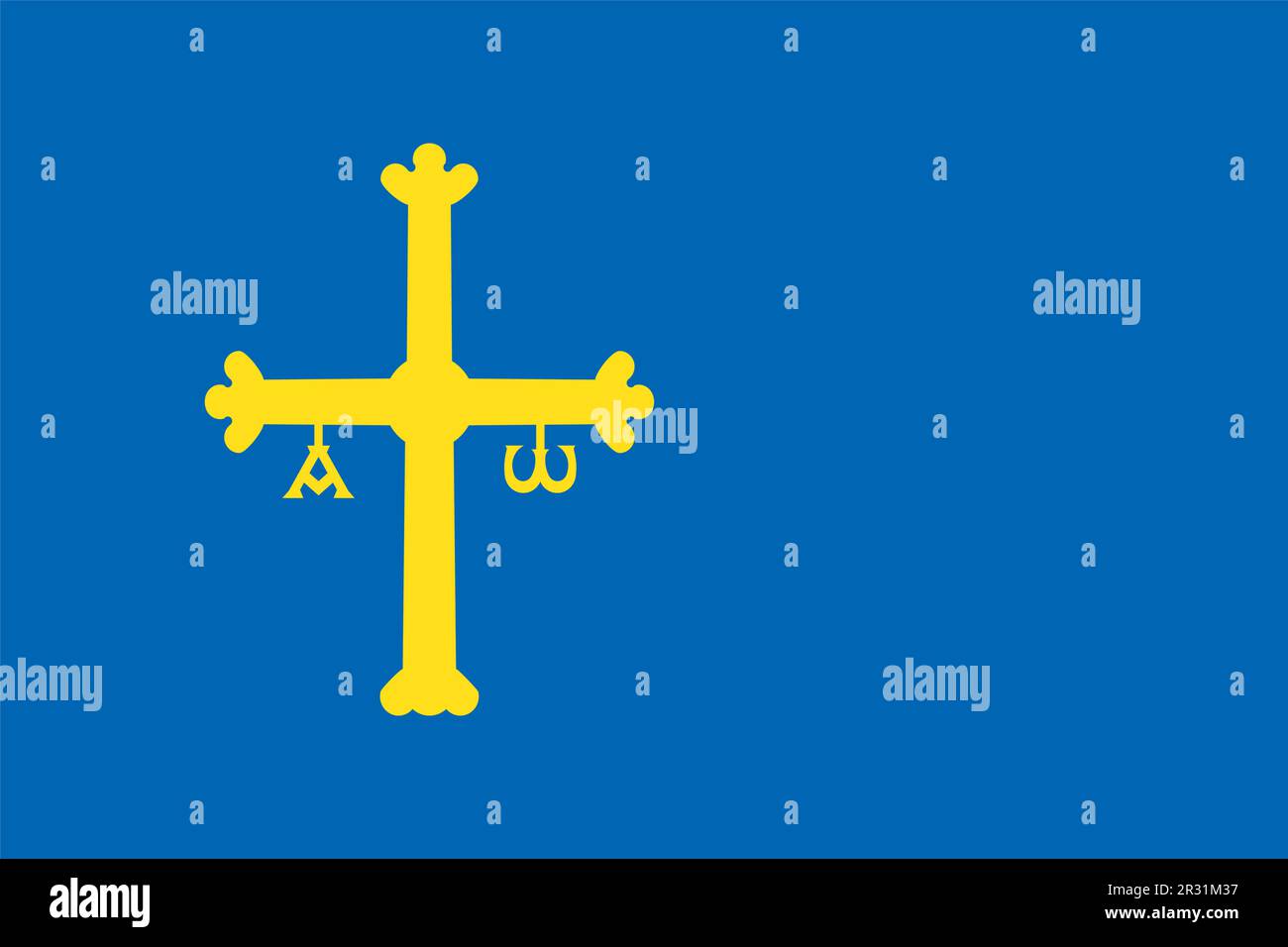 Spanish province of Asturias officially flag Stock Vector Image & Art ...