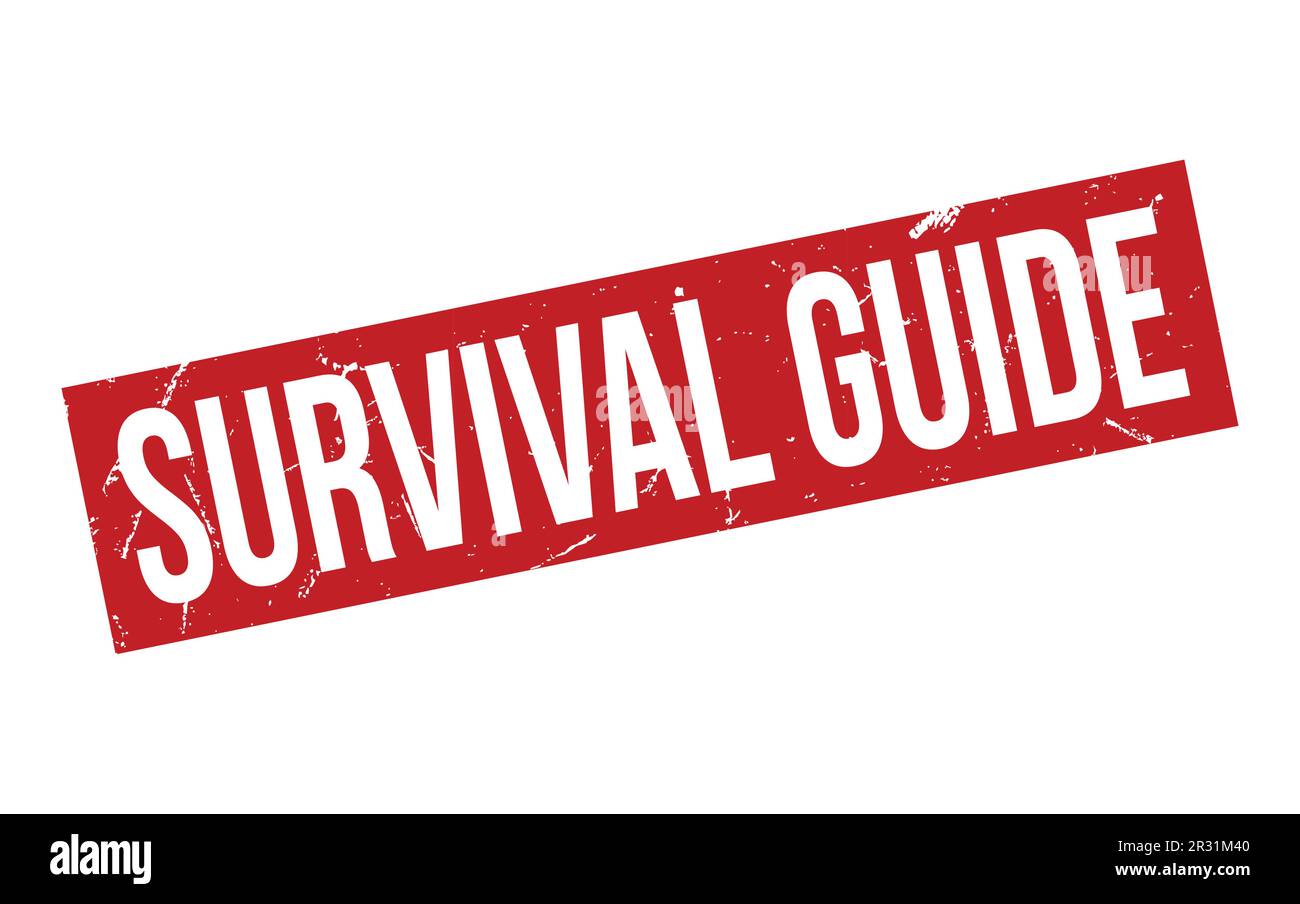 Survival guide stamp Stock Vector Images - Alamy