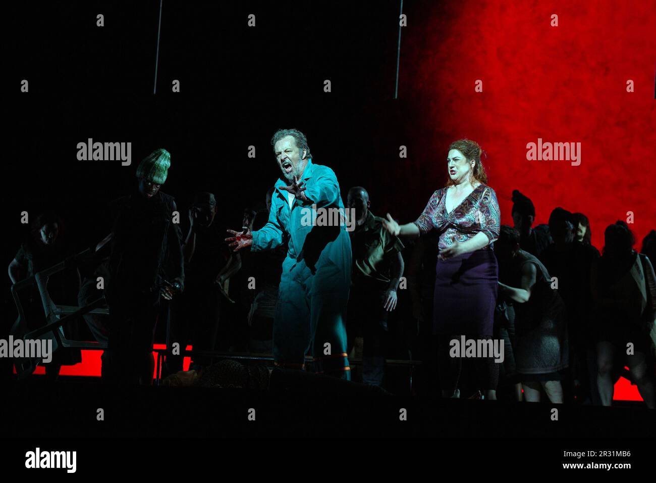 challenging Wozzeck about the blood on his hands - Christian Gerhaher ...