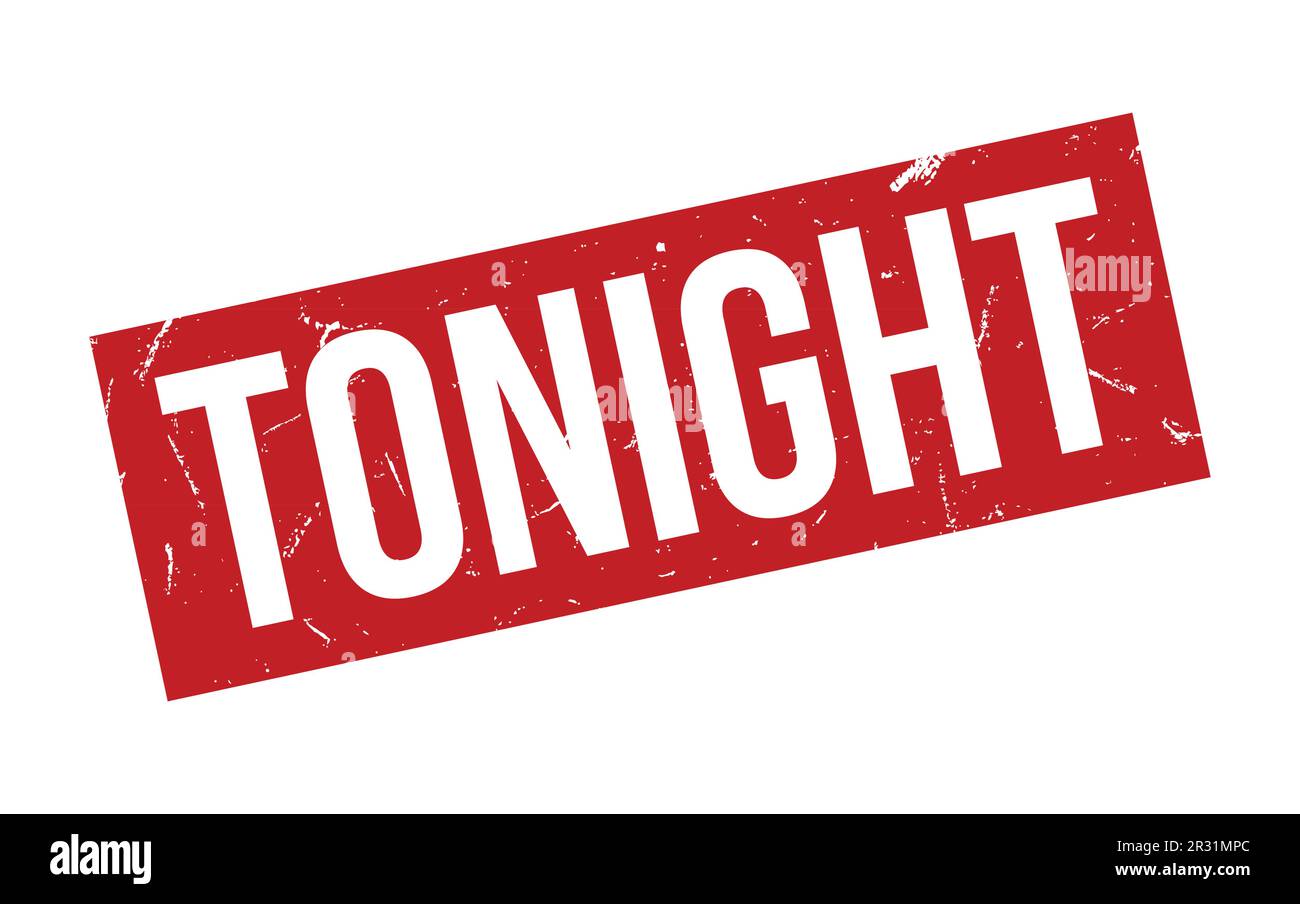 Tonight stamp Cut Out Stock Images & Pictures - Alamy