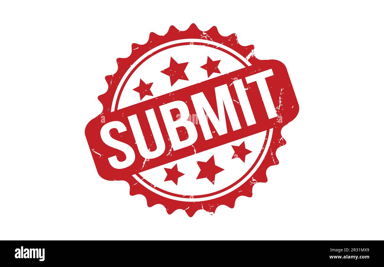 Submit rubber grunge stamp seal vector Stock Vector Image & Art - Alamy