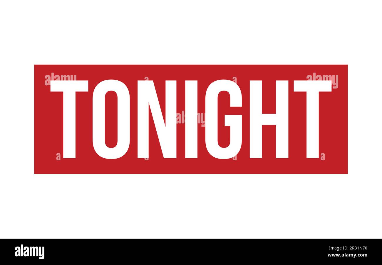 Tonight stamp Cut Out Stock Images & Pictures - Alamy