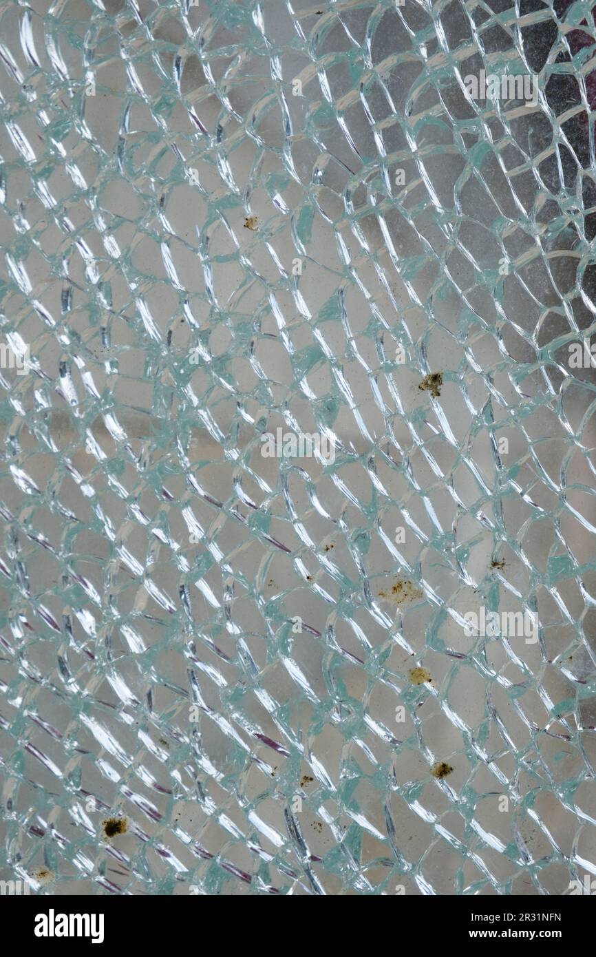 Broken Glass Surface Stock Photo - Alamy