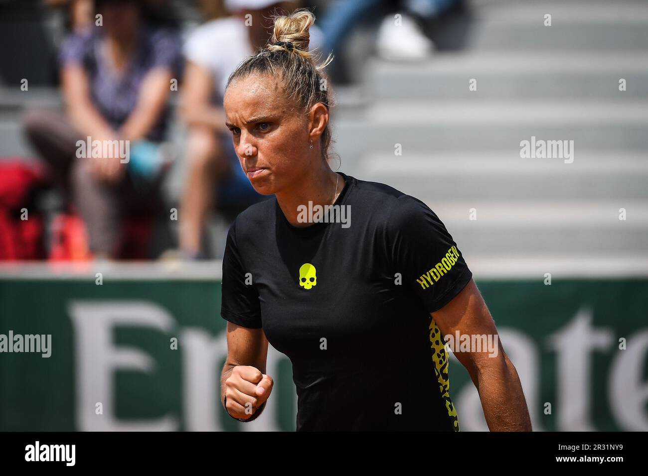 Paris, France. 22nd May, 2023. Arantxa RUS of Netherlands celebrates ...