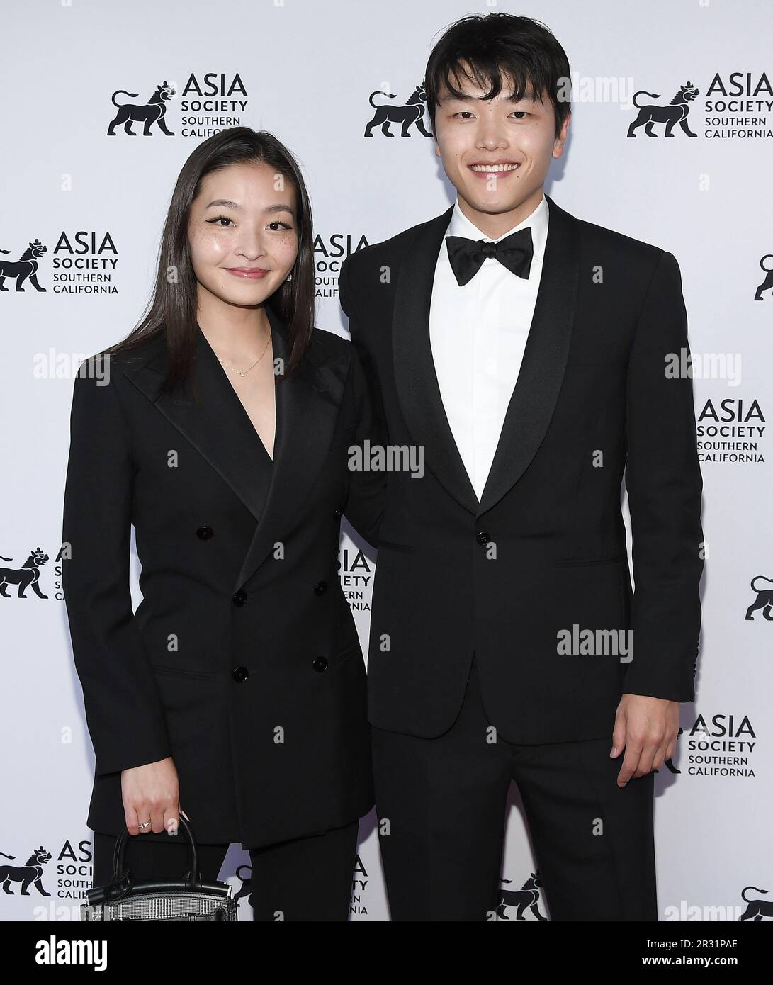 (L-R) Maia Shibutani and Alex Shibutani at the 2023 Asia Society ...