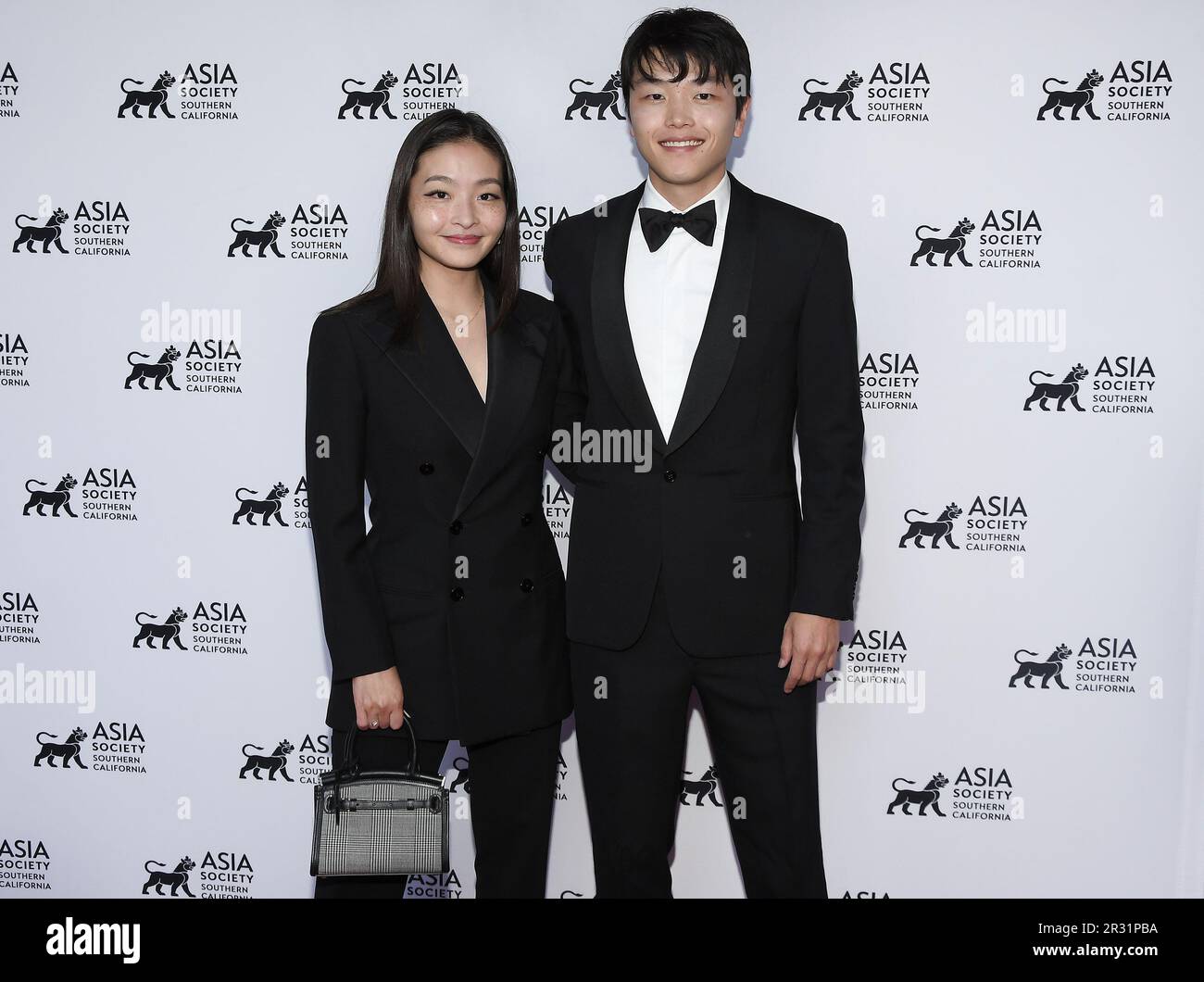 (L-R) Maia Shibutani and Alex Shibutani at the 2023 Asia Society ...