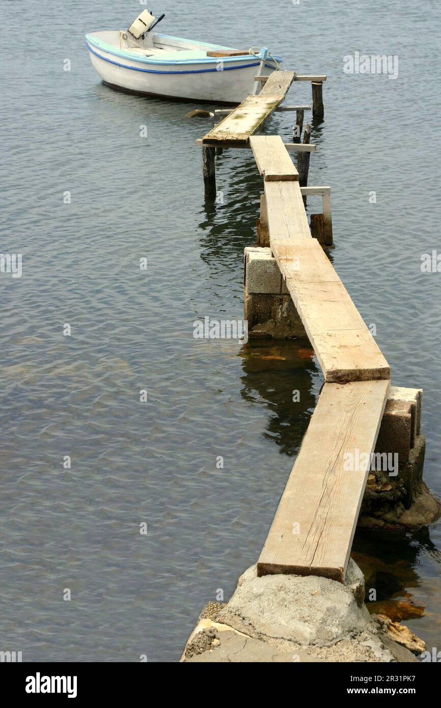 The water jetty Stock Photo - Alamy