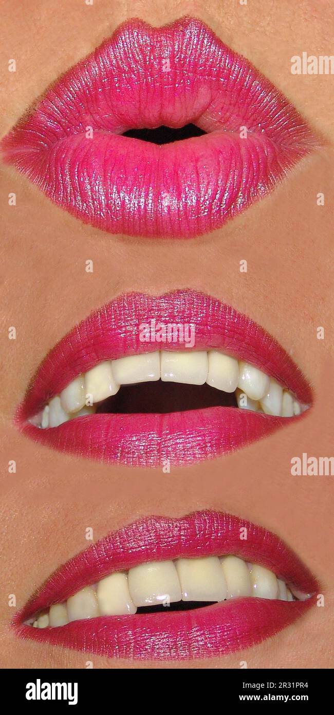 Mouth feeling situation Stock Photo - Alamy