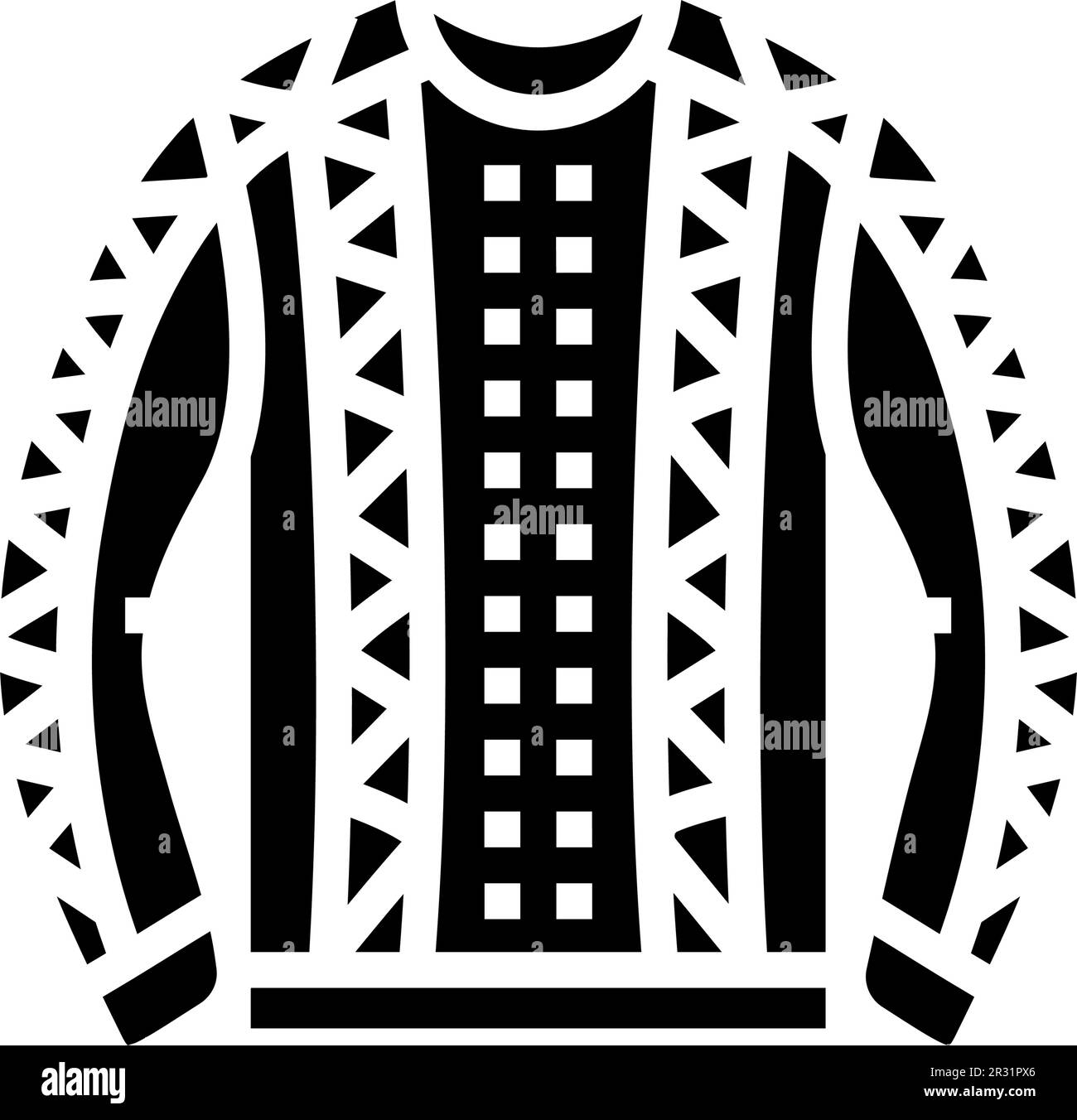Wool sweater clothes icon Black and White Stock Photos & Images - Alamy