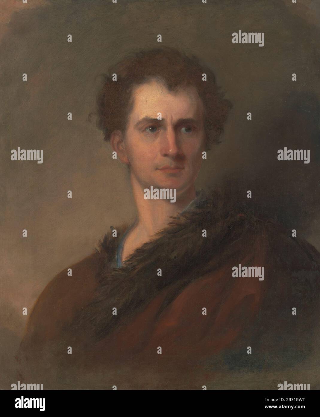 Junius Brutus Booth 1829/30 Artist: Robert Matthew Sully American Stock ...