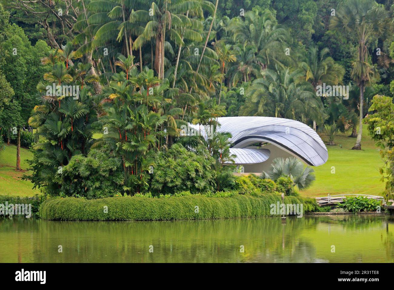 Singapore Botanical Garden Concert Hall Stock Photo - Alamy