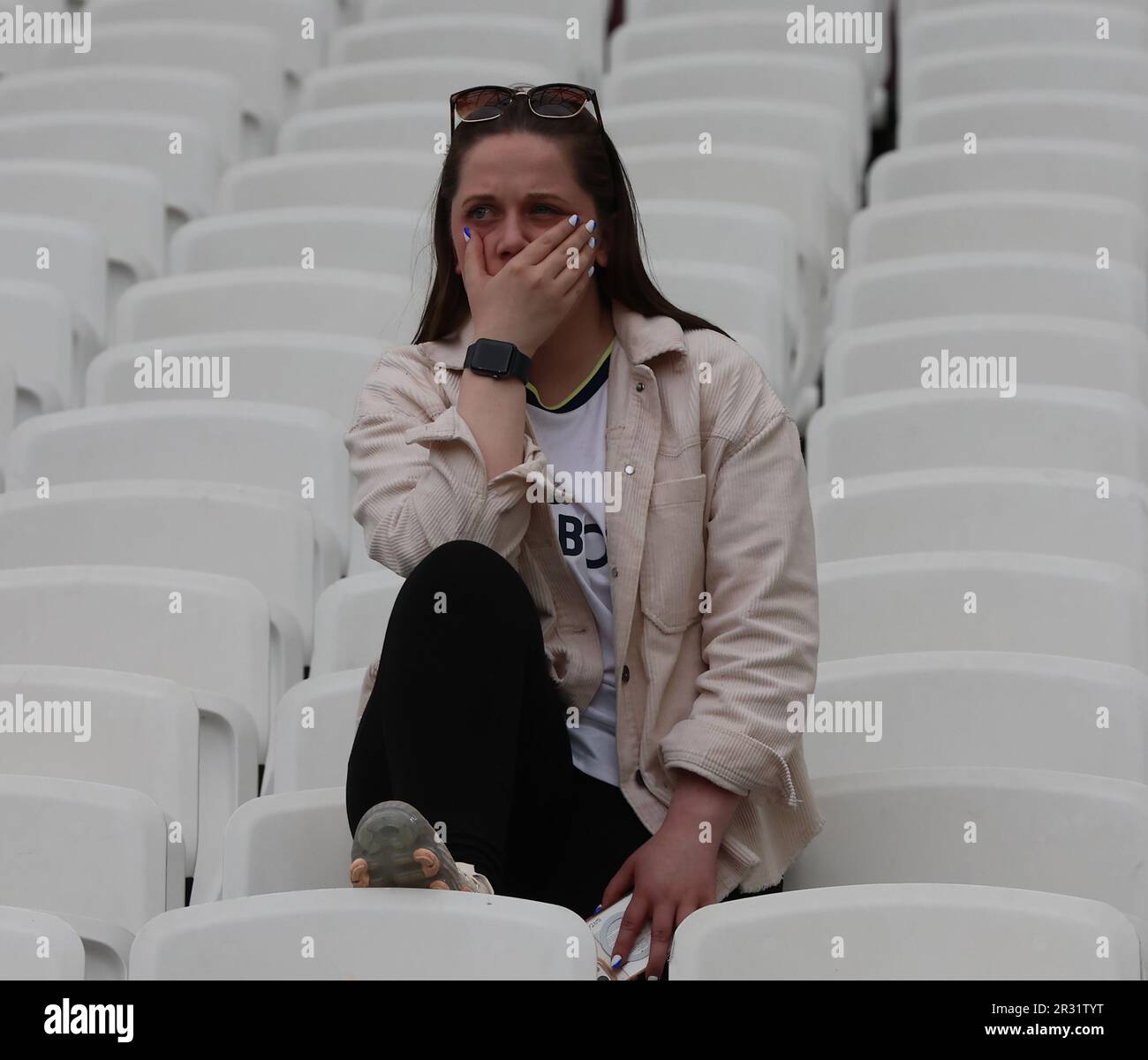 Dejected fan hi-res stock photography and images - Alamy