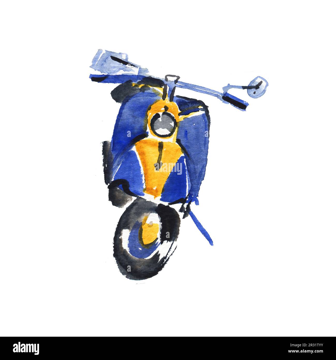 France retro style illustration Cut Out Stock Images & Pictures - Alamy