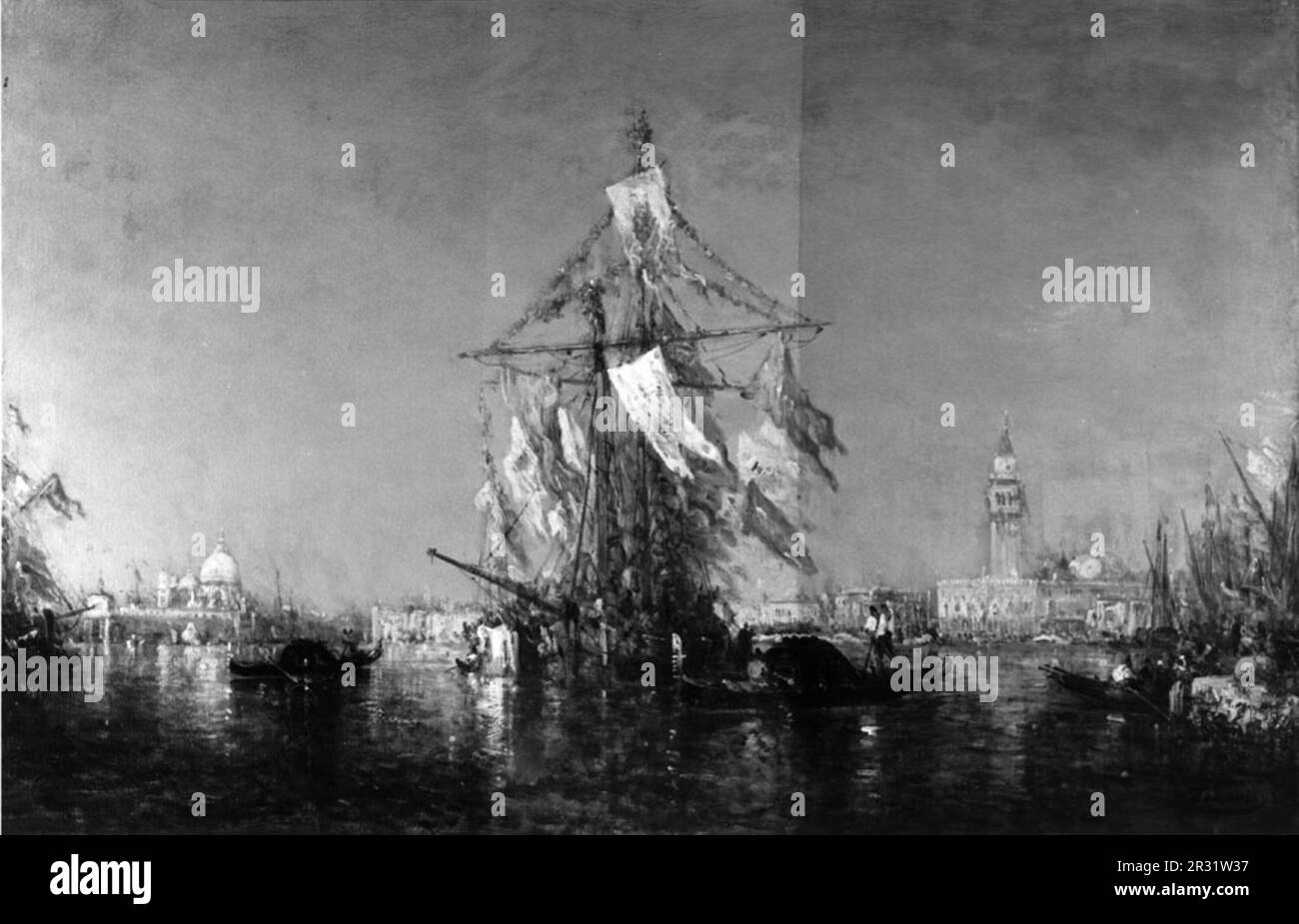 Fête de Saint Marc, Venise Date: 19th century Artist: Félix Ziem French ...