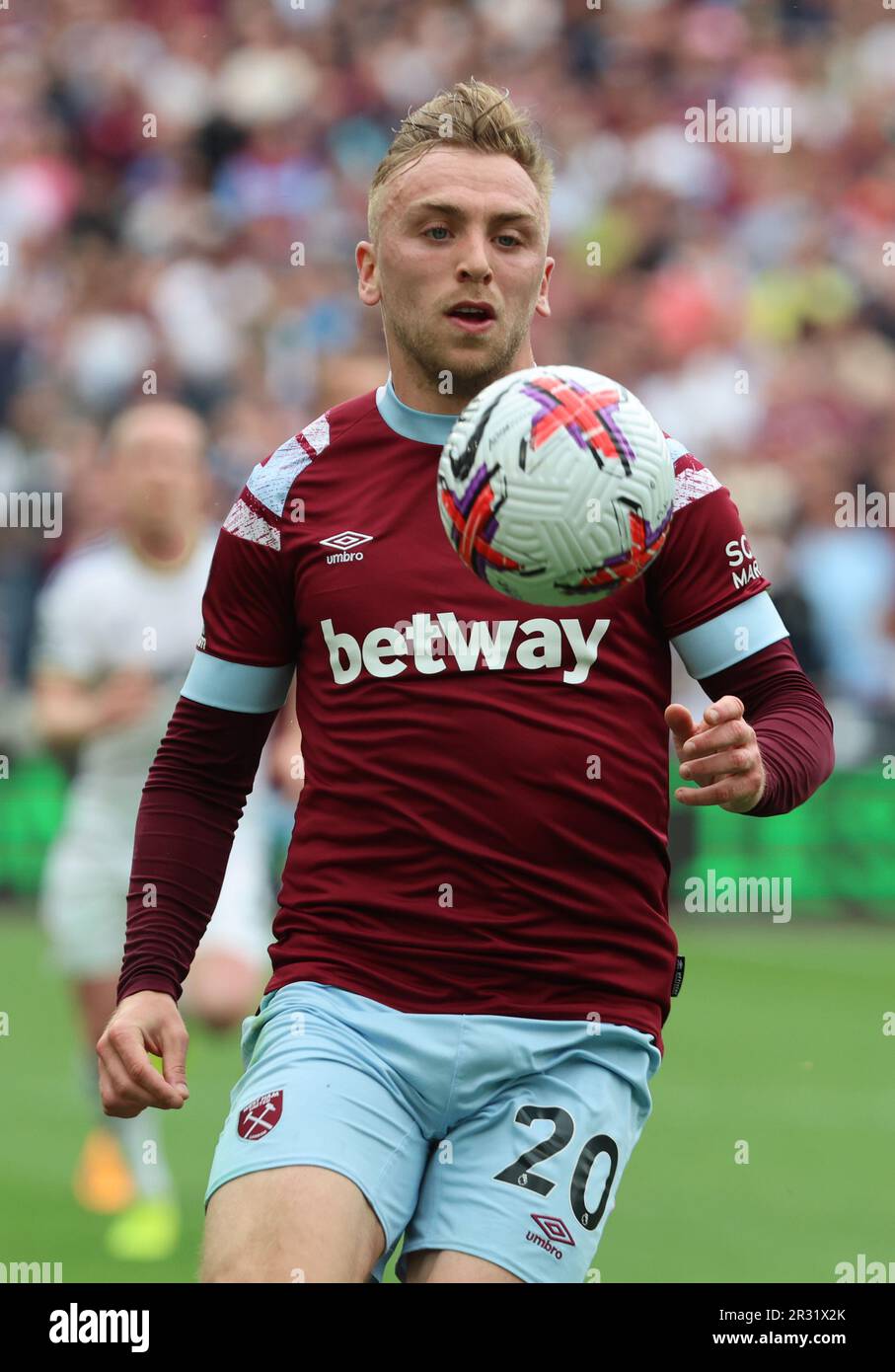 West Ham United's Jarrod Bowen in action during English Premier League ...
