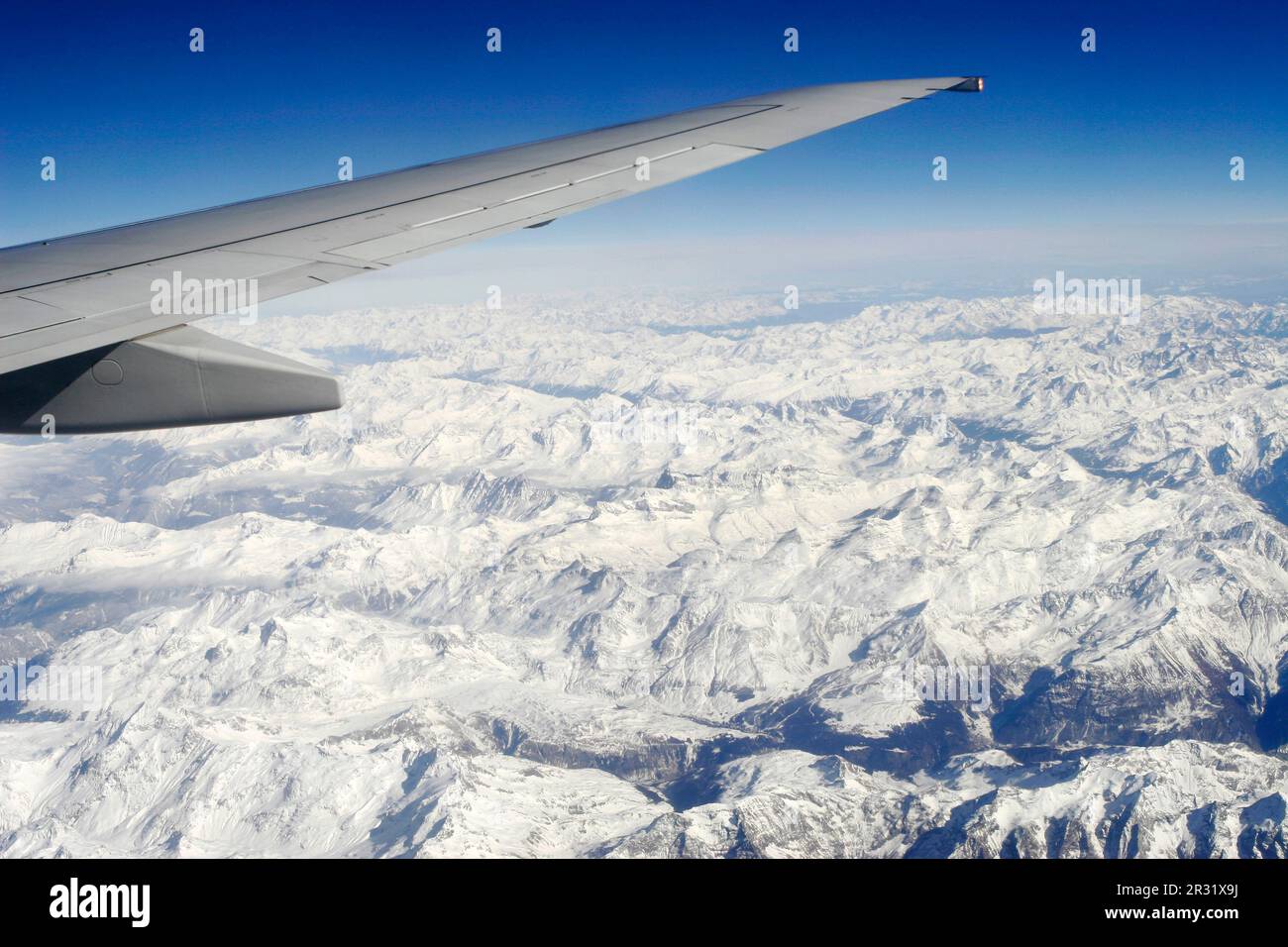 Swiss alps scenic flight hi-res stock photography and images - Alamy