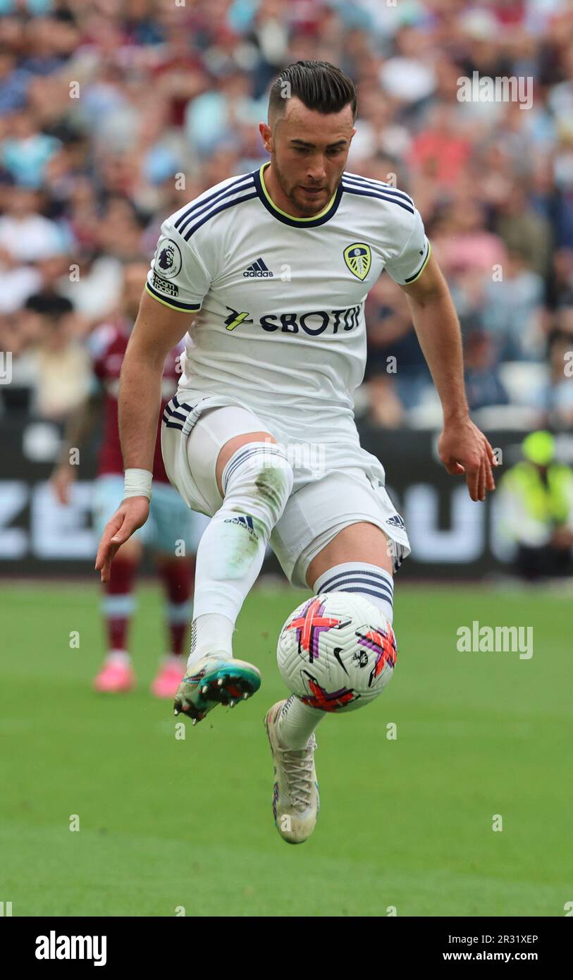 Jack Harrison of Leeds United during English Premier League soccer ...