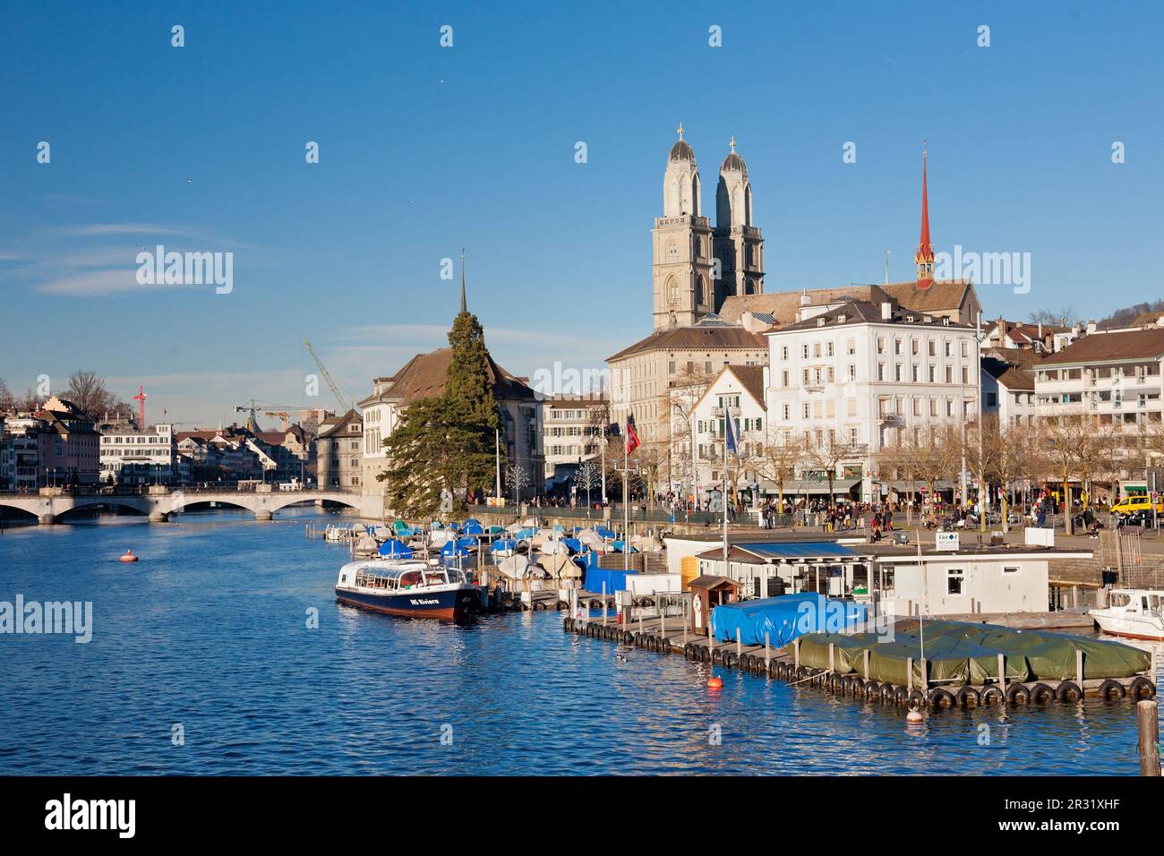 Beautiful panorama lake old town hi-res stock photography and images ...