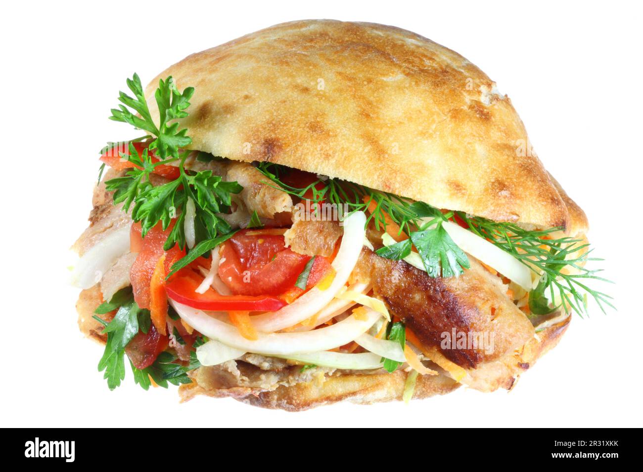 Kebab döner Cut Out Stock Images & Pictures - Alamy