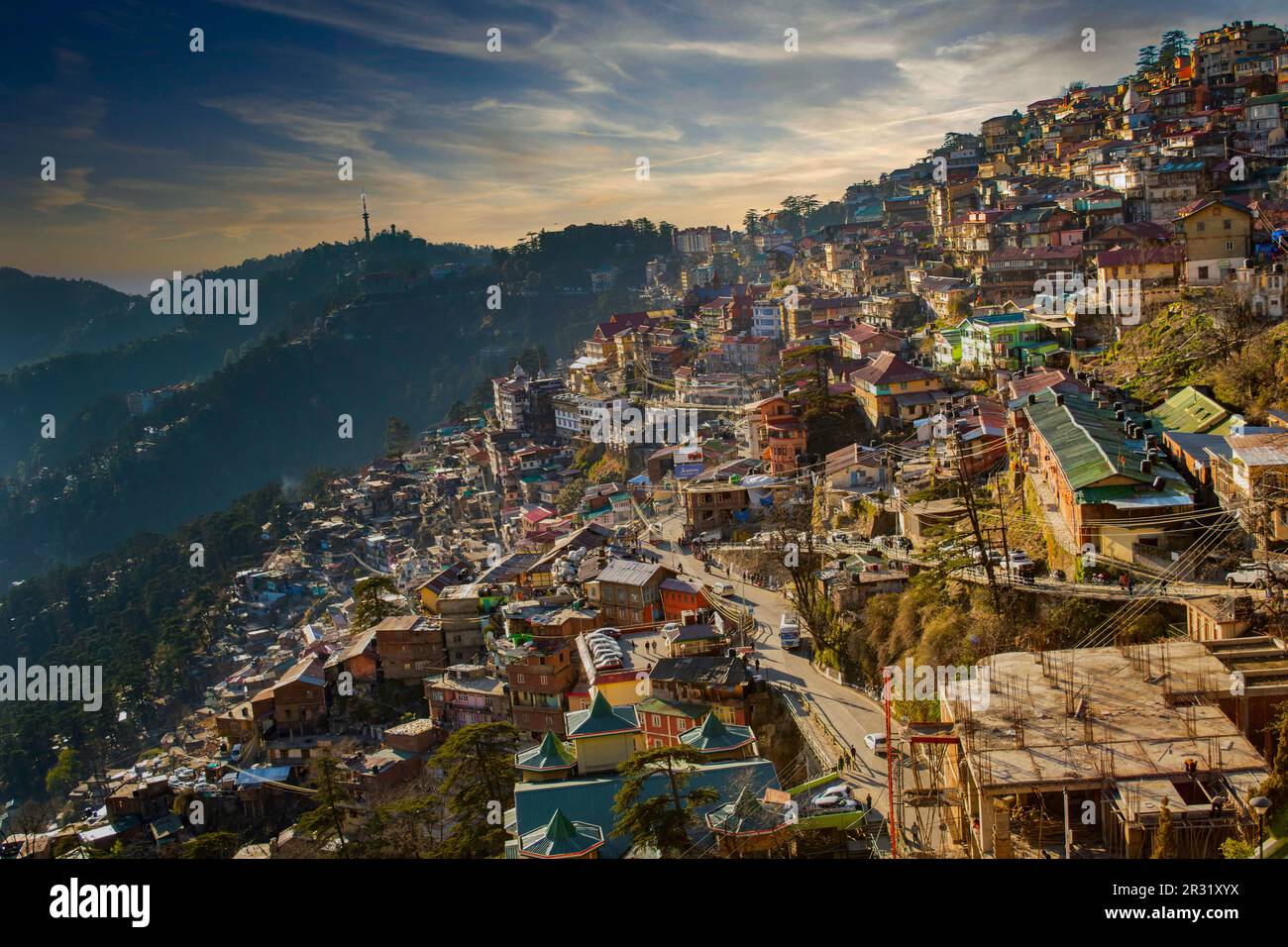 Indian himalayas shimla hi-res stock photography and images - Alamy