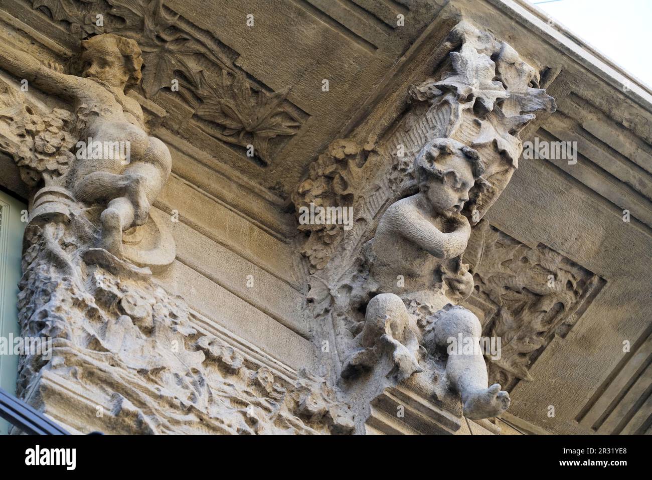 Italian Liberty architecture in Milan, Casa Guazzoni building, Via ...