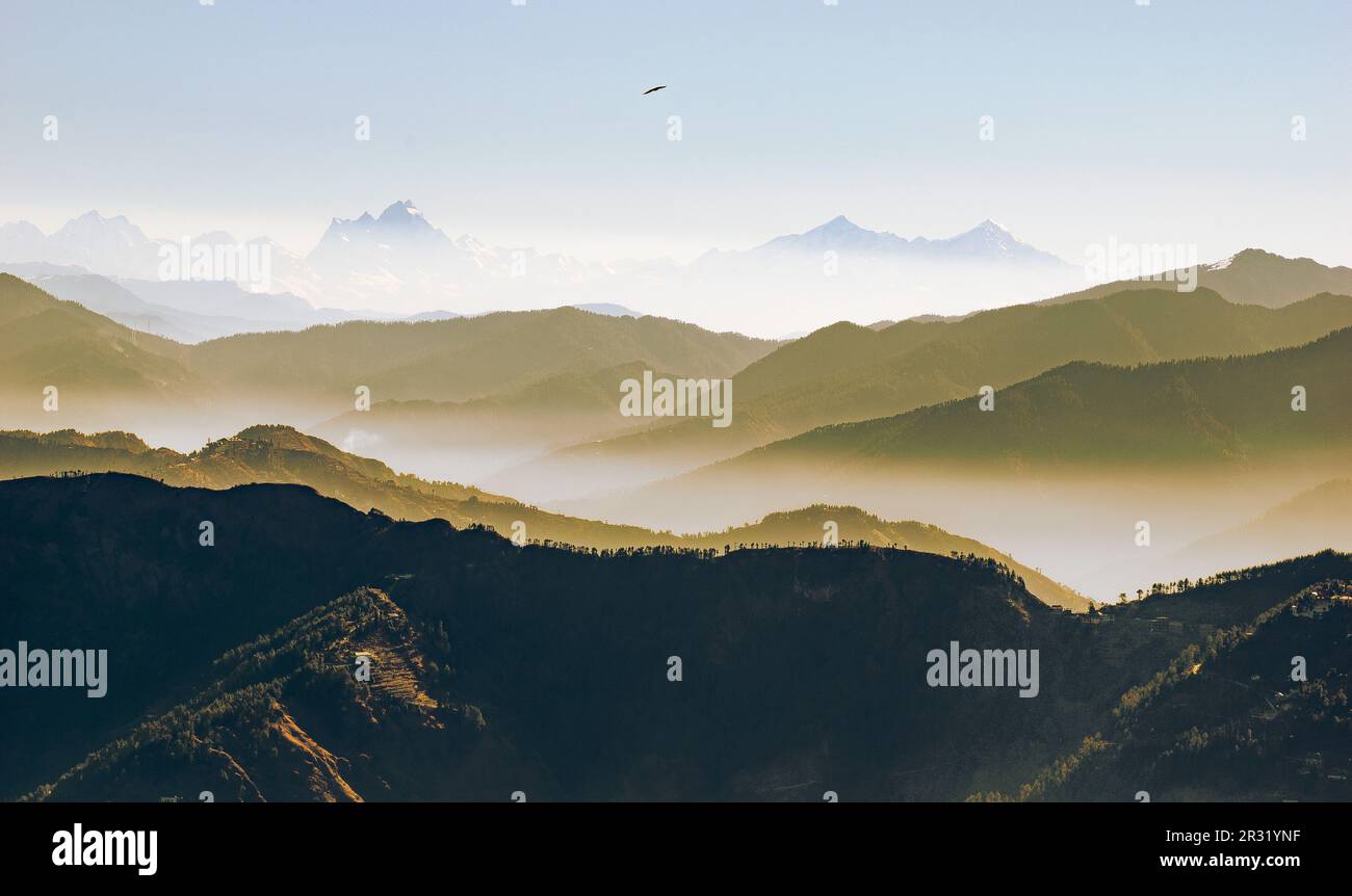Shimla Mountain, Himalaya Stock Photo - Alamy