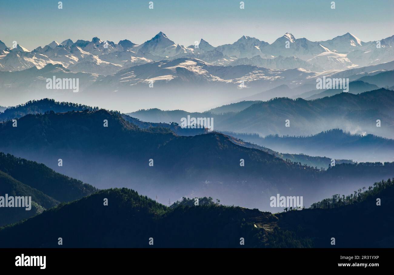 Shimla Mountain, Himalaya Stock Photo - Alamy
