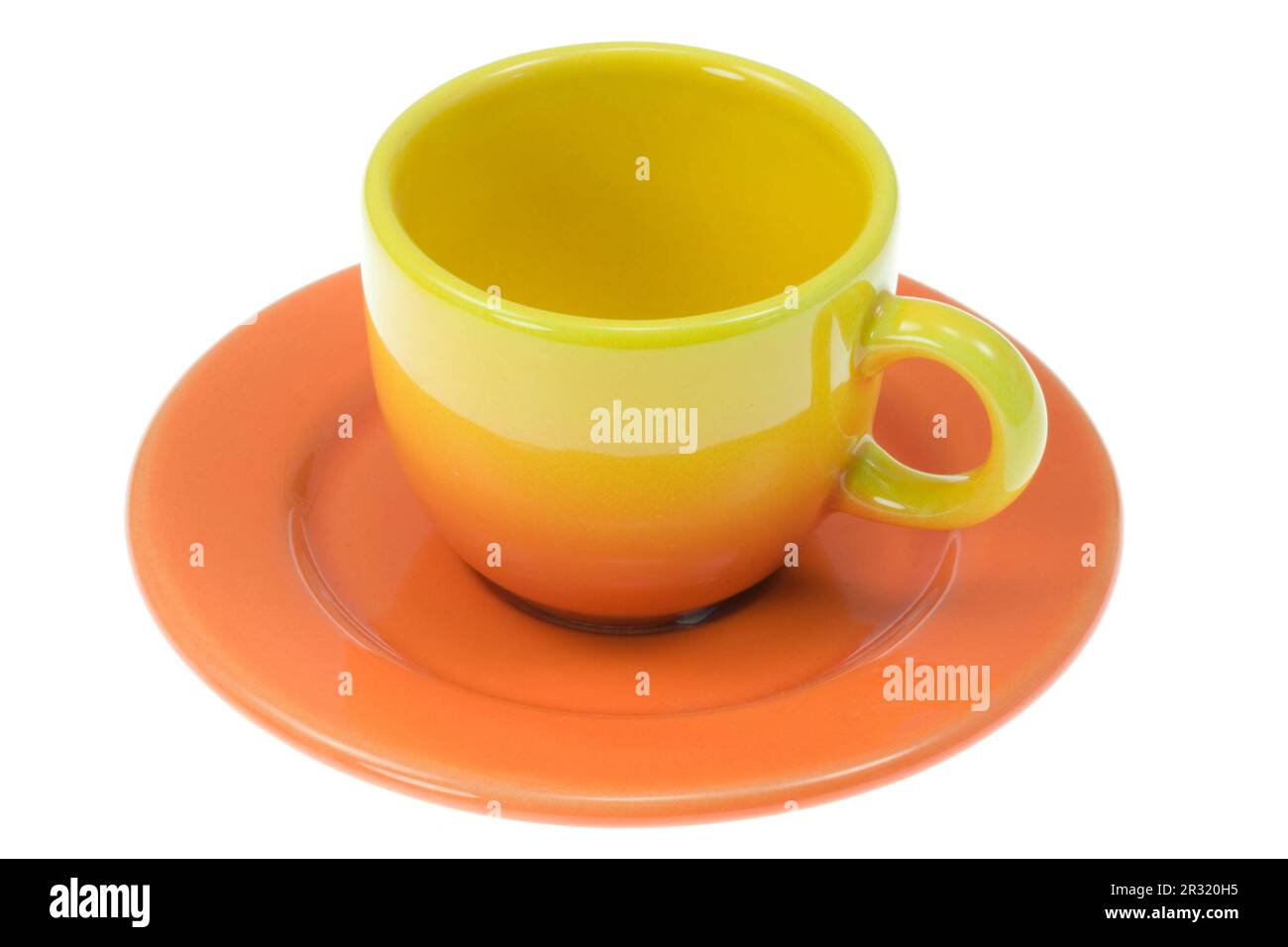 Coffee cup and saucer Stock Photo - Alamy