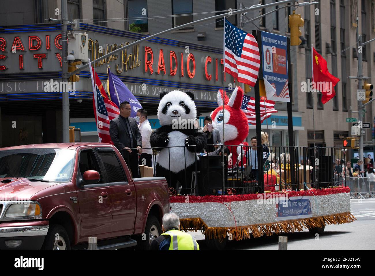 May 21, 2023, %G: (NEW)Panther and Rabbit on a float, United we Stand ...