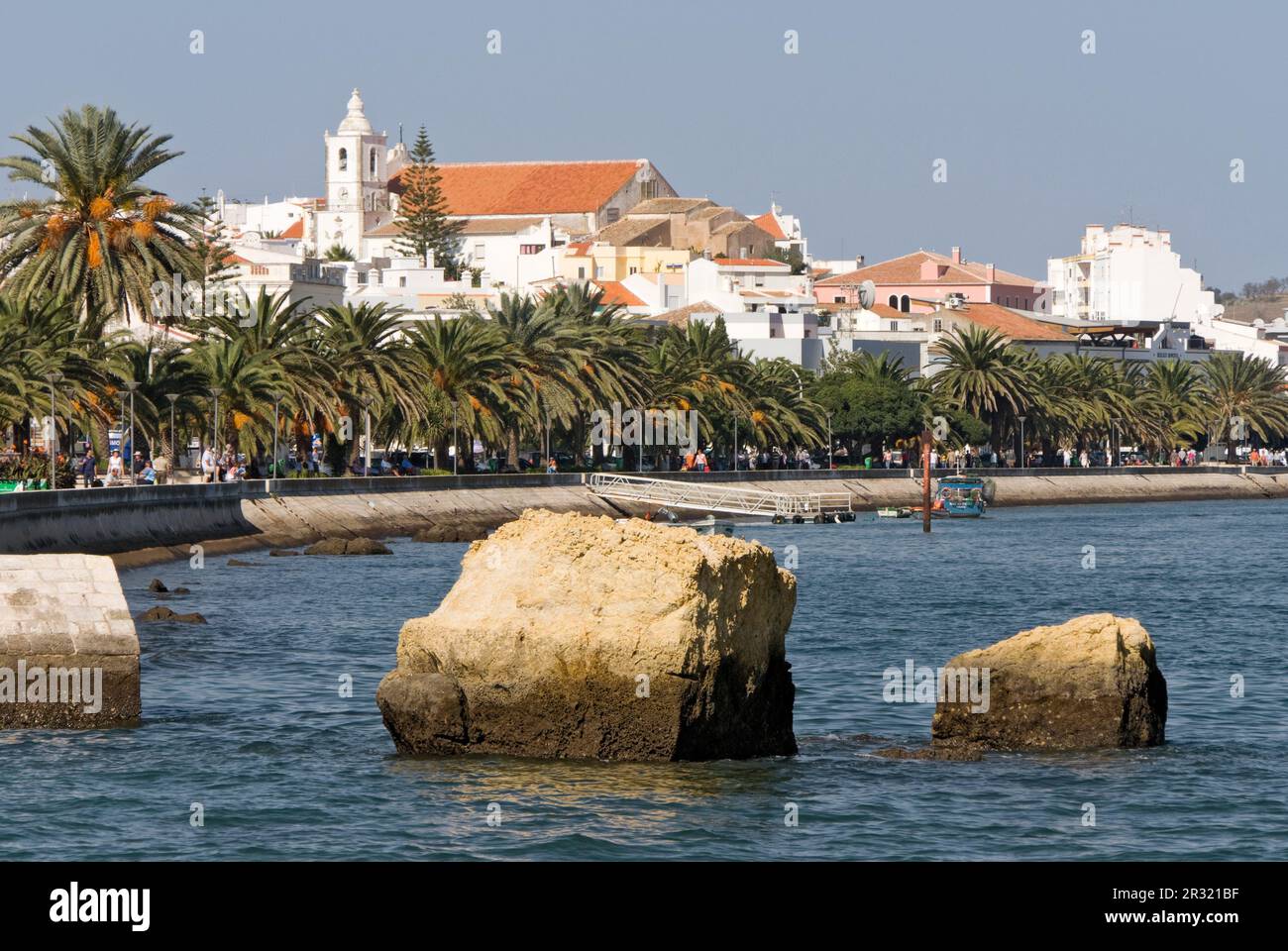 Lagos waterfront promenade Stock Photo - Alamy
