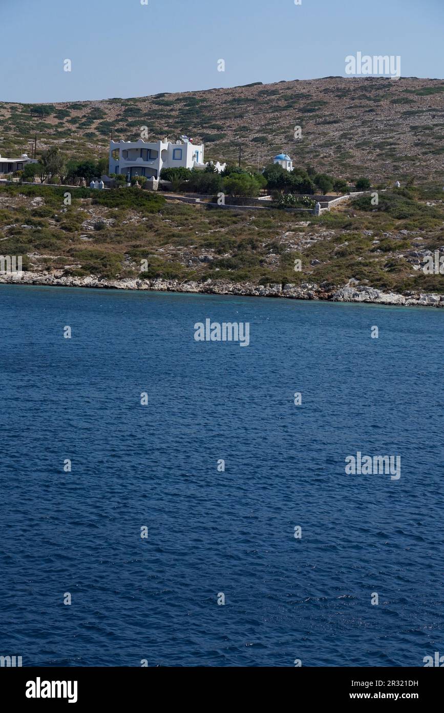 Bay of Arkoi island Southern Aegean Sea, Dodecanese Archipelago, Twelve ...