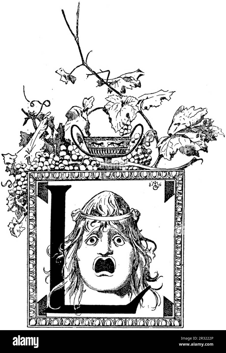 Drop caps Black and White Stock Photos & Images - Alamy