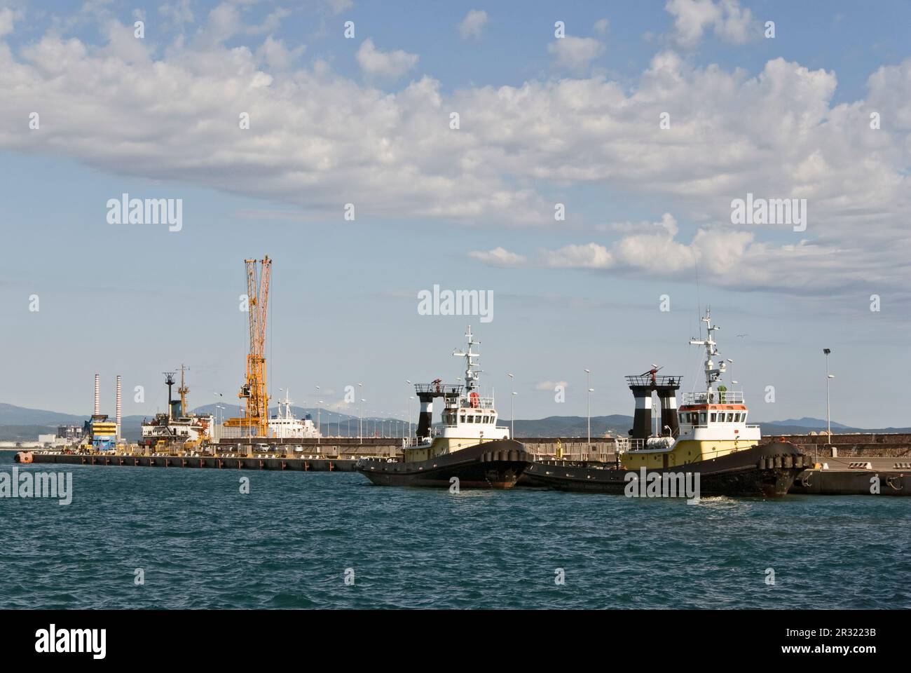 Piombino industrial landscape hi-res stock photography and images - Alamy