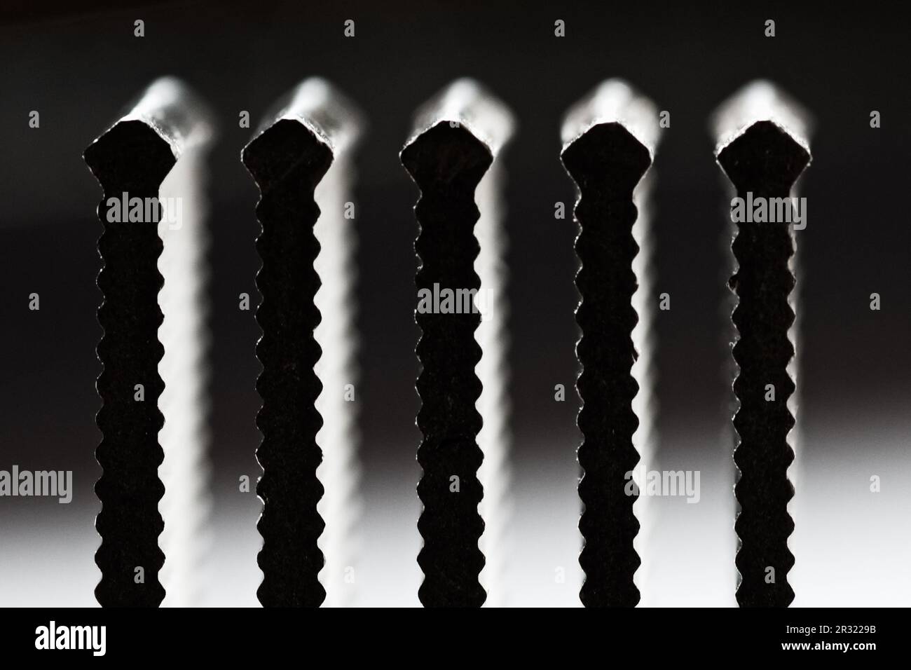 Cooling fins of a radiator Stock Photo - Alamy