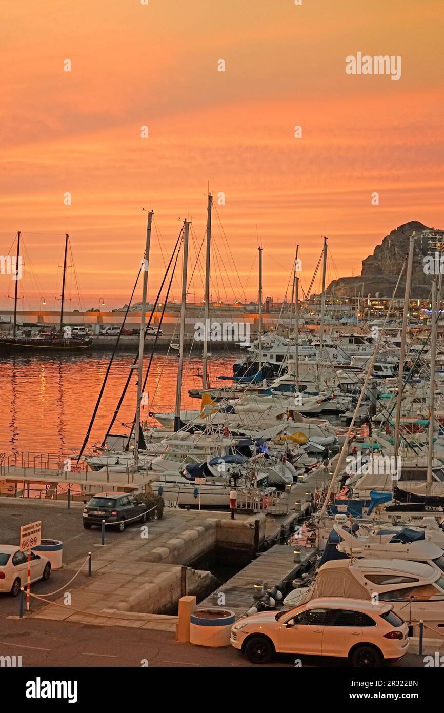 Puerto Rico , Gran Canaria, Canary Islands, Spain Stock Photo - Alamy