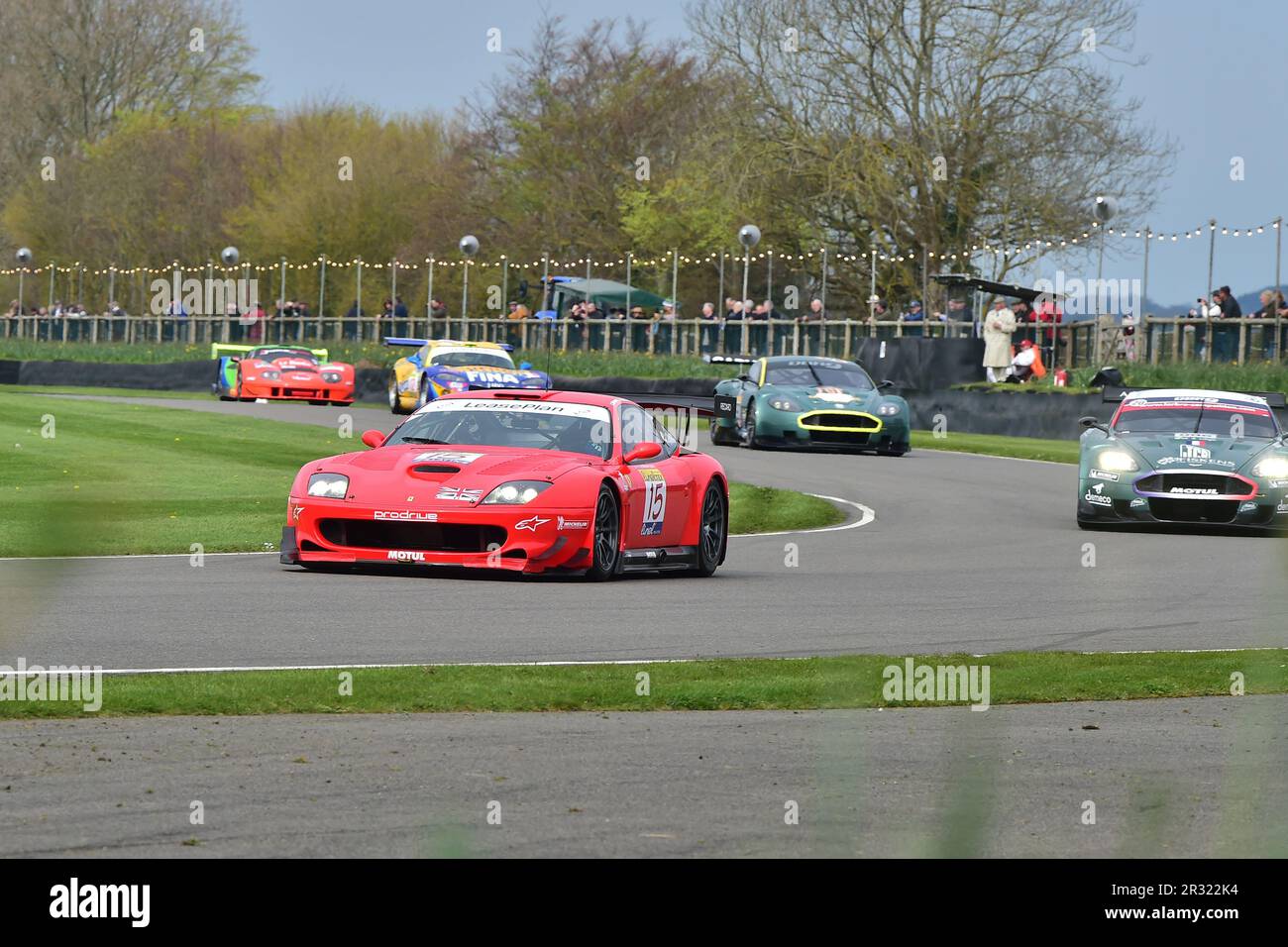 Charlie Remnant, Ferrari 550 GTS Marenello, GT1 Demonstration, on track ...