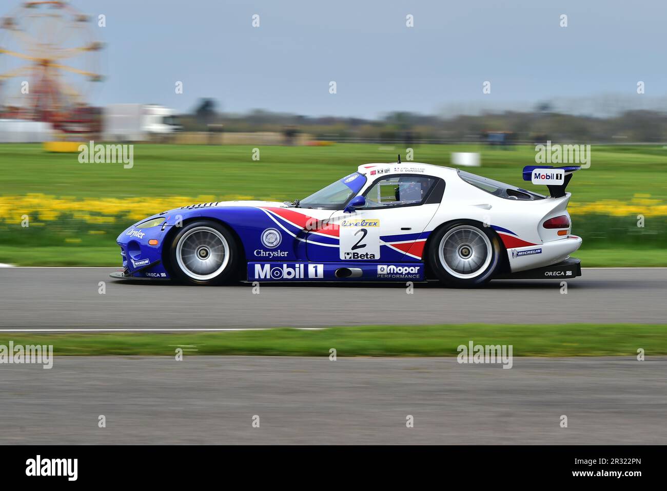 Chrysler Viper GTS-R, GT1 Demonstration, on track a collection of ...