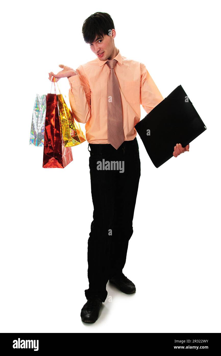 Salesperson manager Cut Out Stock Images & Pictures - Alamy