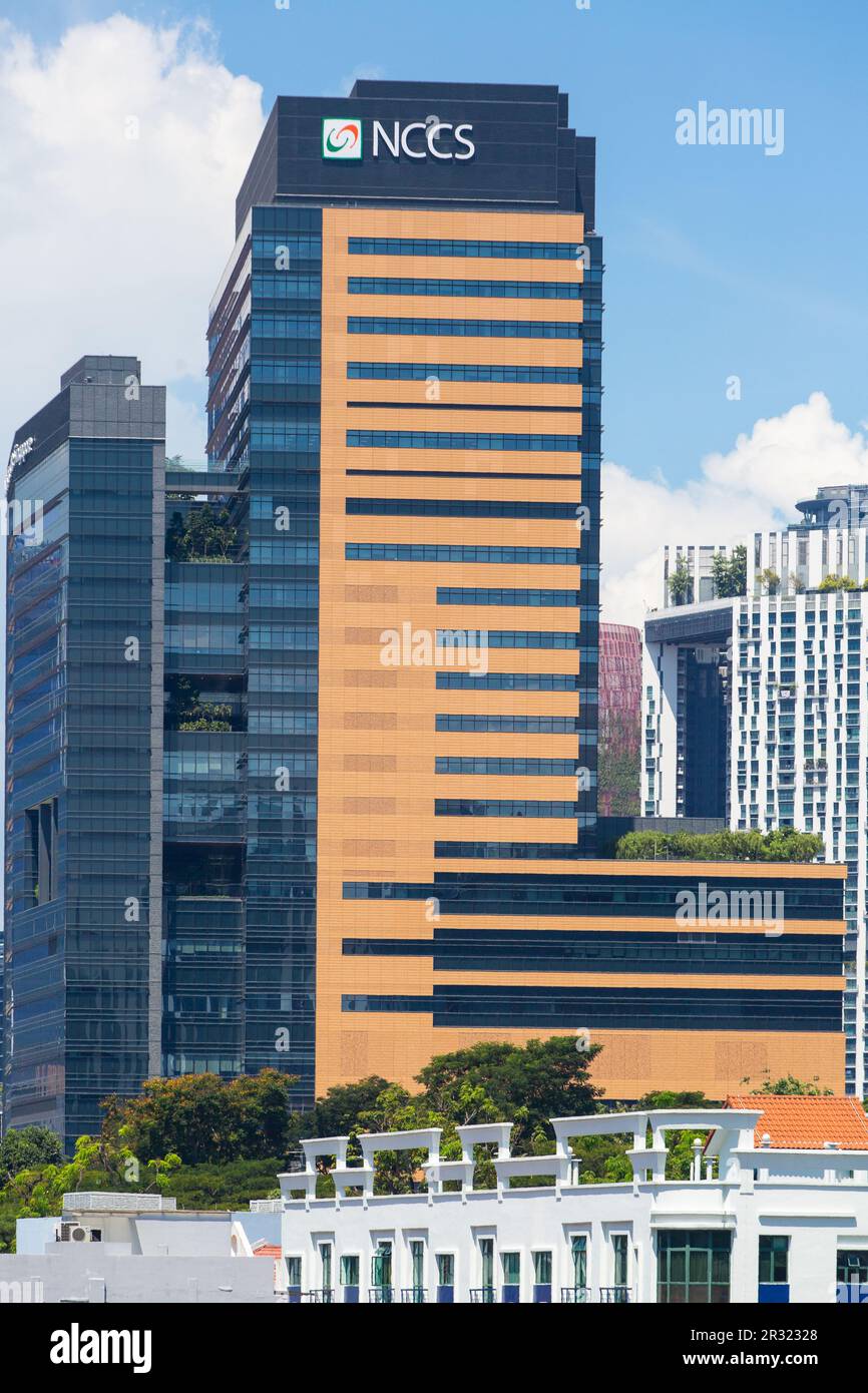 Architecture of NCCS, National Cancer Centre Singapore Stock Photo - Alamy