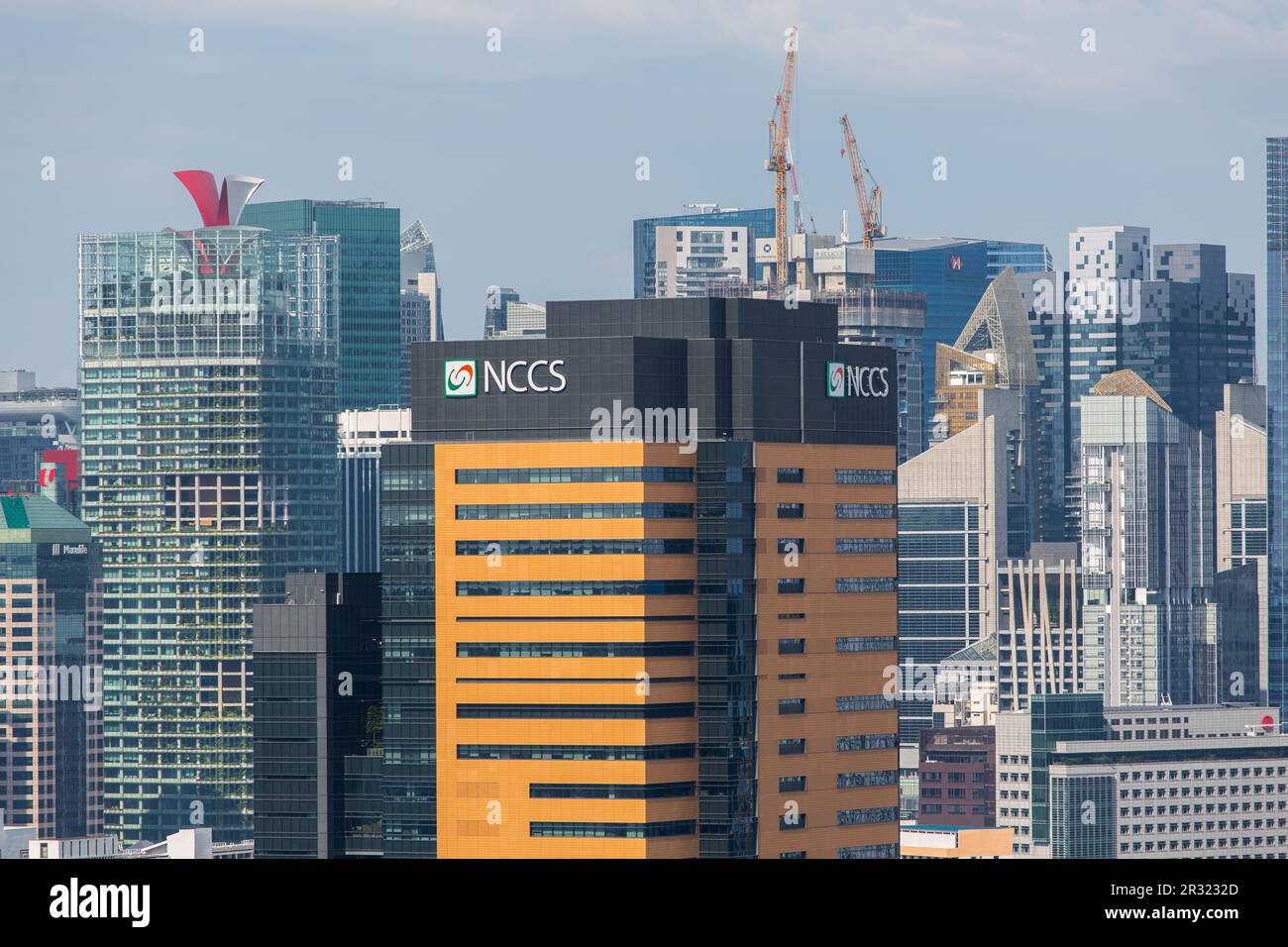 Architecture of NCCS, National Cancer Centre Singapore. Skyline of the ...