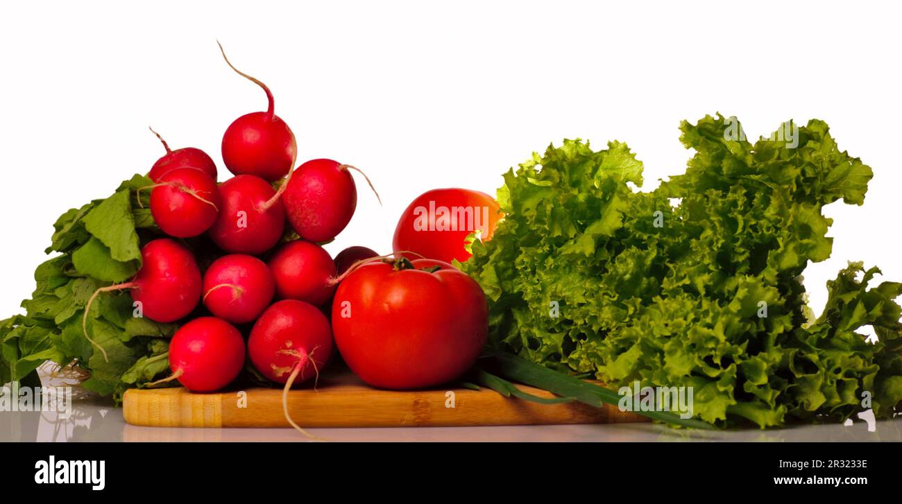 Vegetables in kitchen isolated Stock Photo - Alamy