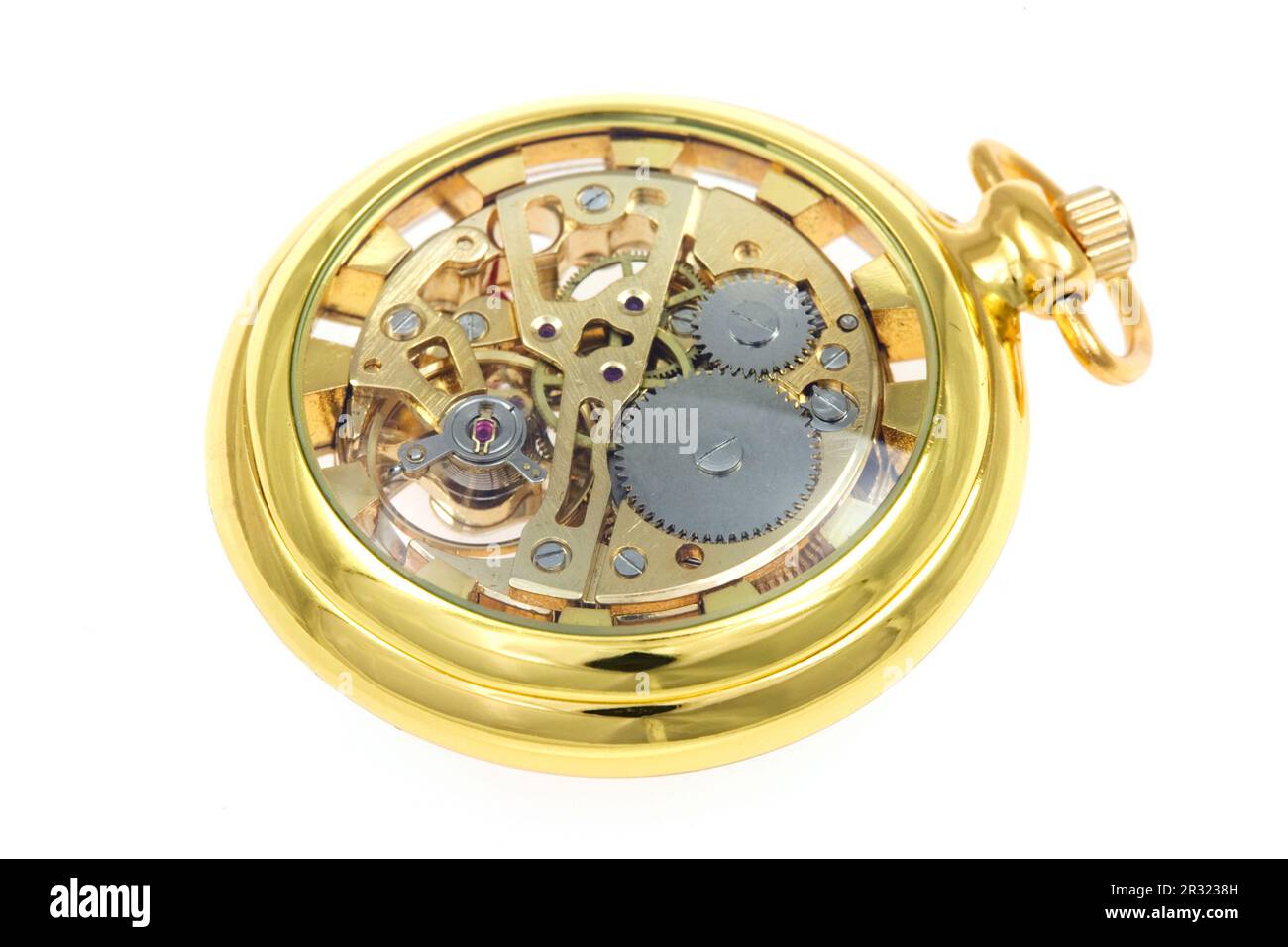 Golden pocket watch Stock Photo - Alamy