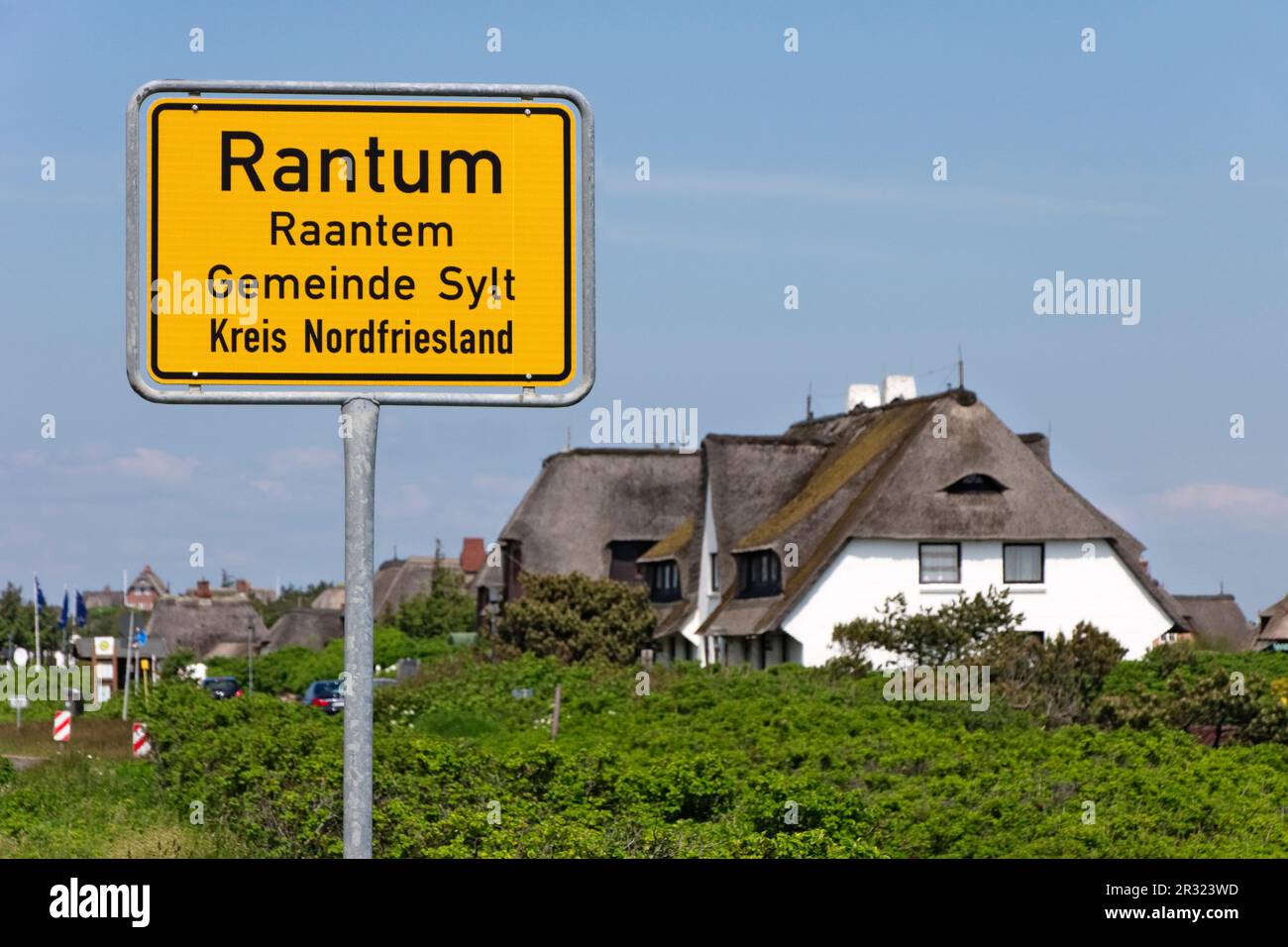 Entrance to Rantum Stock Photo - Alamy