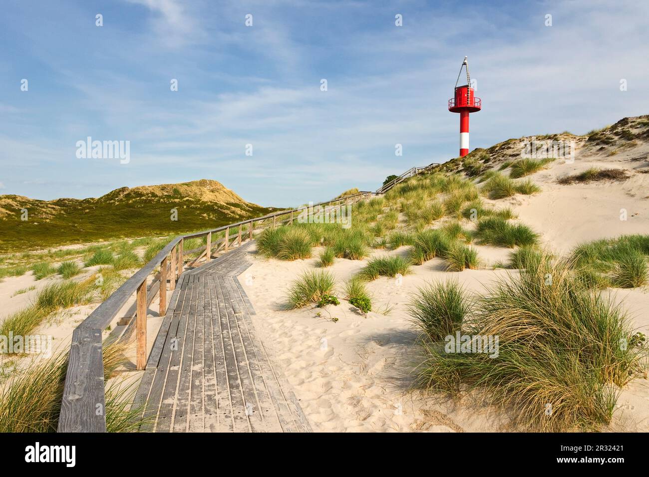 Front light Hoernum Odde Stock Photo - Alamy