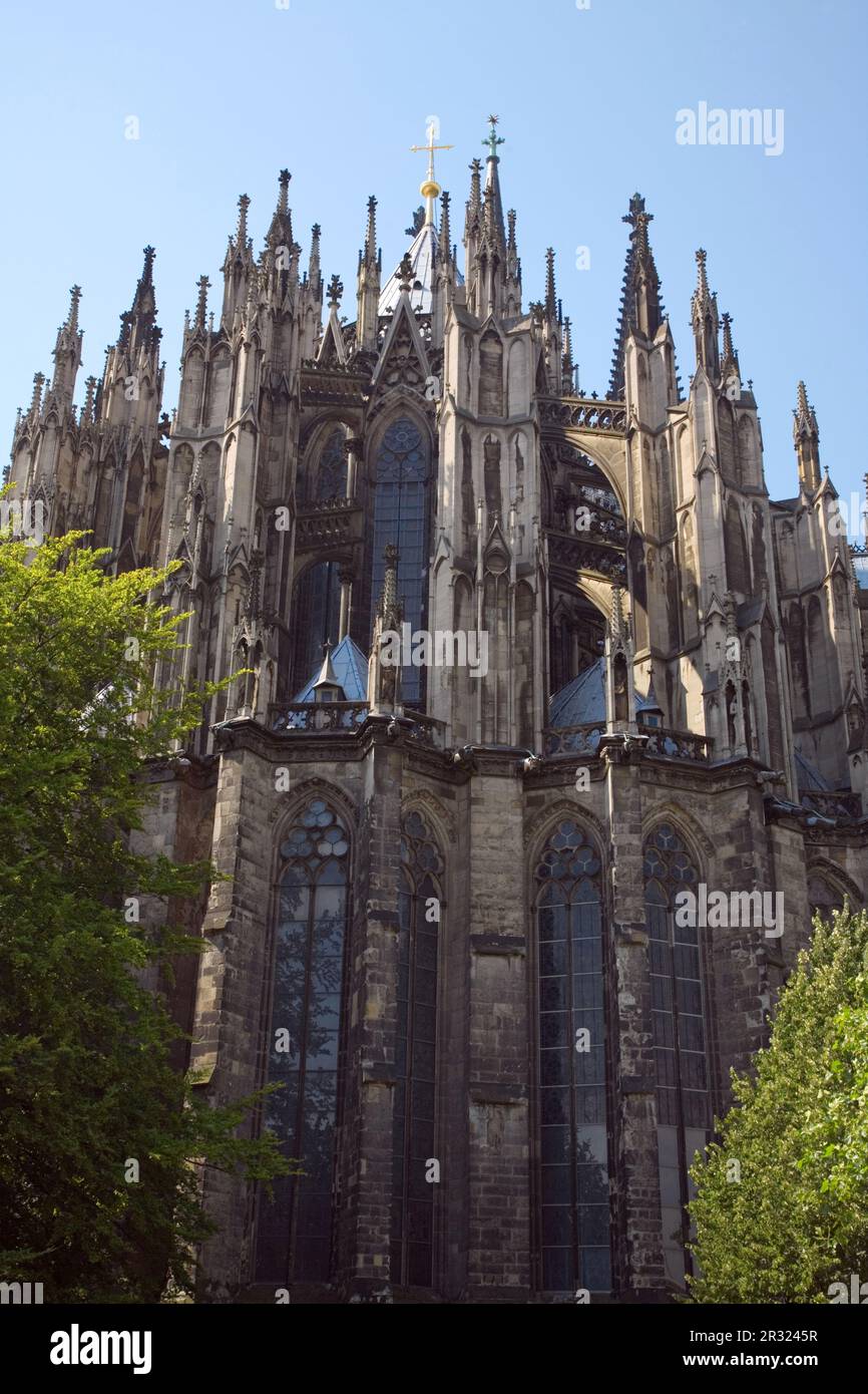 Cologne cathedral window hi-res stock photography and images - Alamy